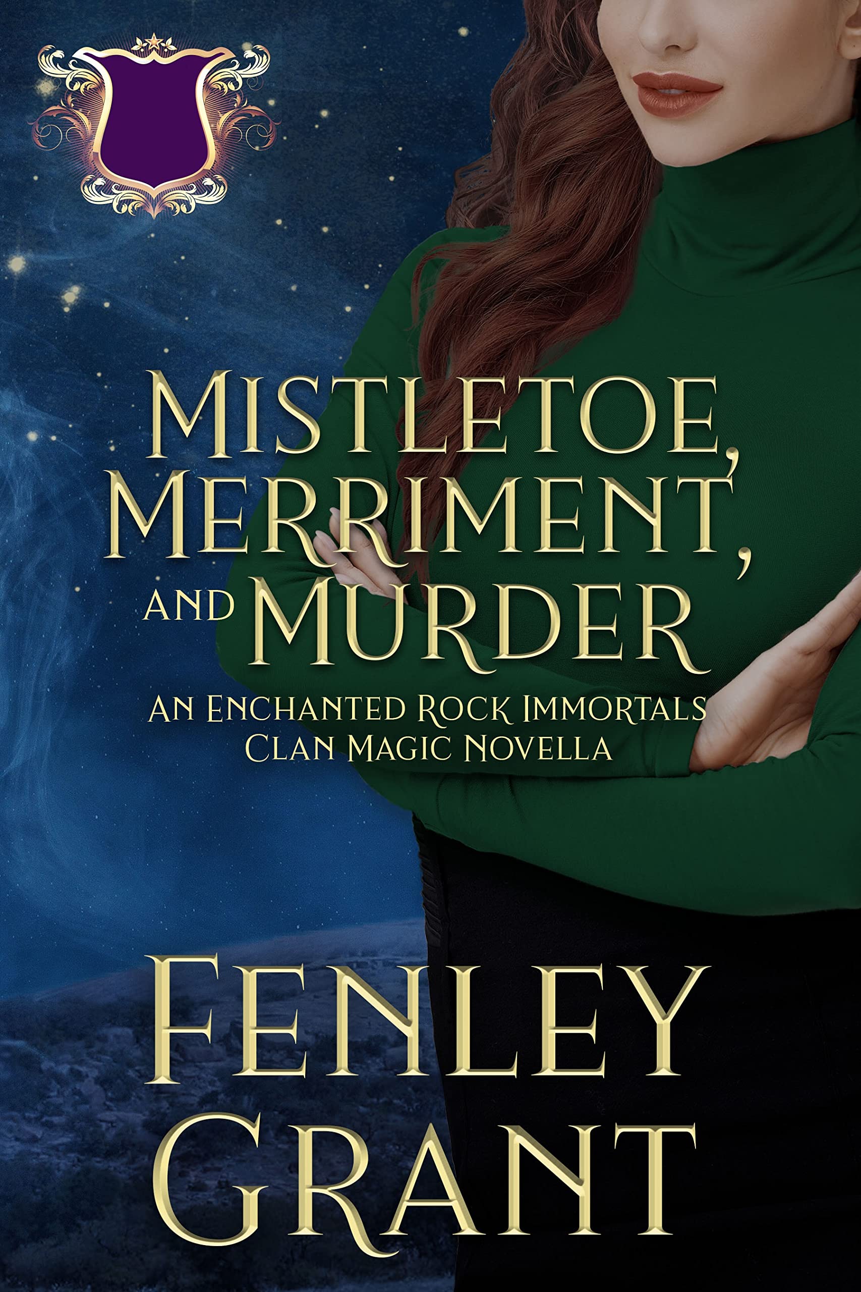 Mistletoe, Merriment, and Murder: A Love Story: An Enchanted Rock ...