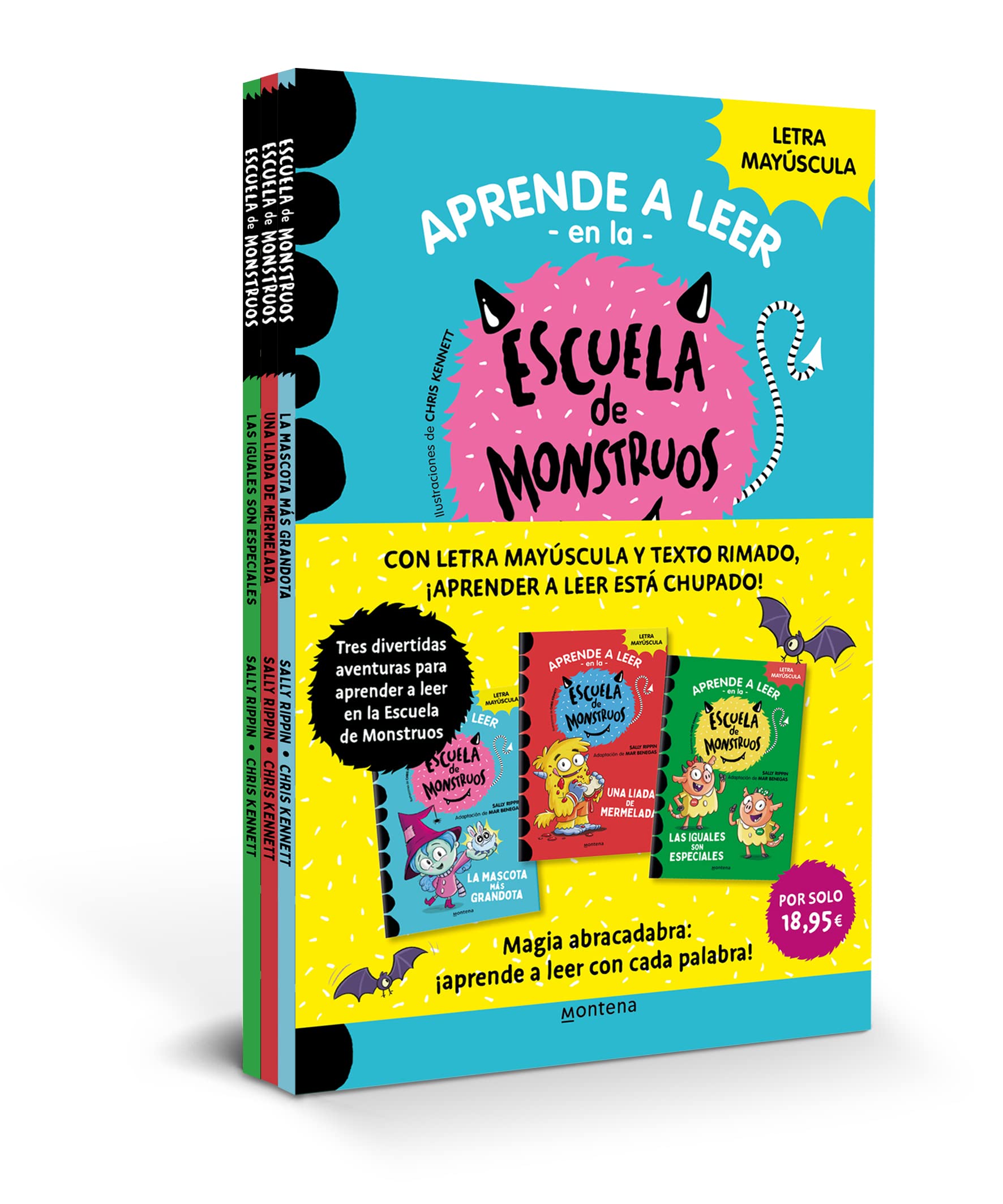 Aprender a leer en la Escuela de Monstruos - Pack con los libros 1, 2 y ...
