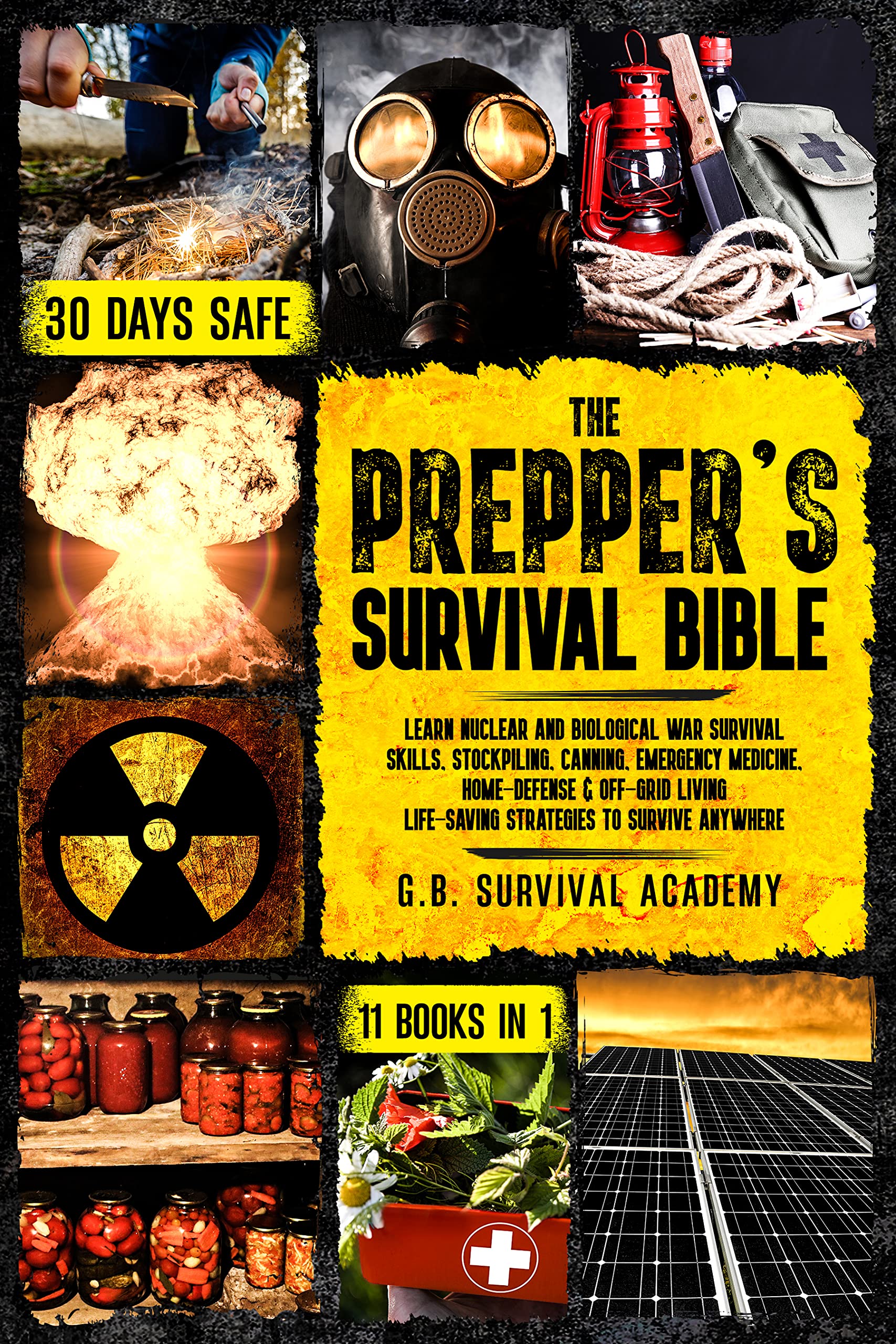 THE PREPPER’S SURVIVAL BIBLE: Learn Nuclear and Biological War Survival Skills, Stockpiling ...