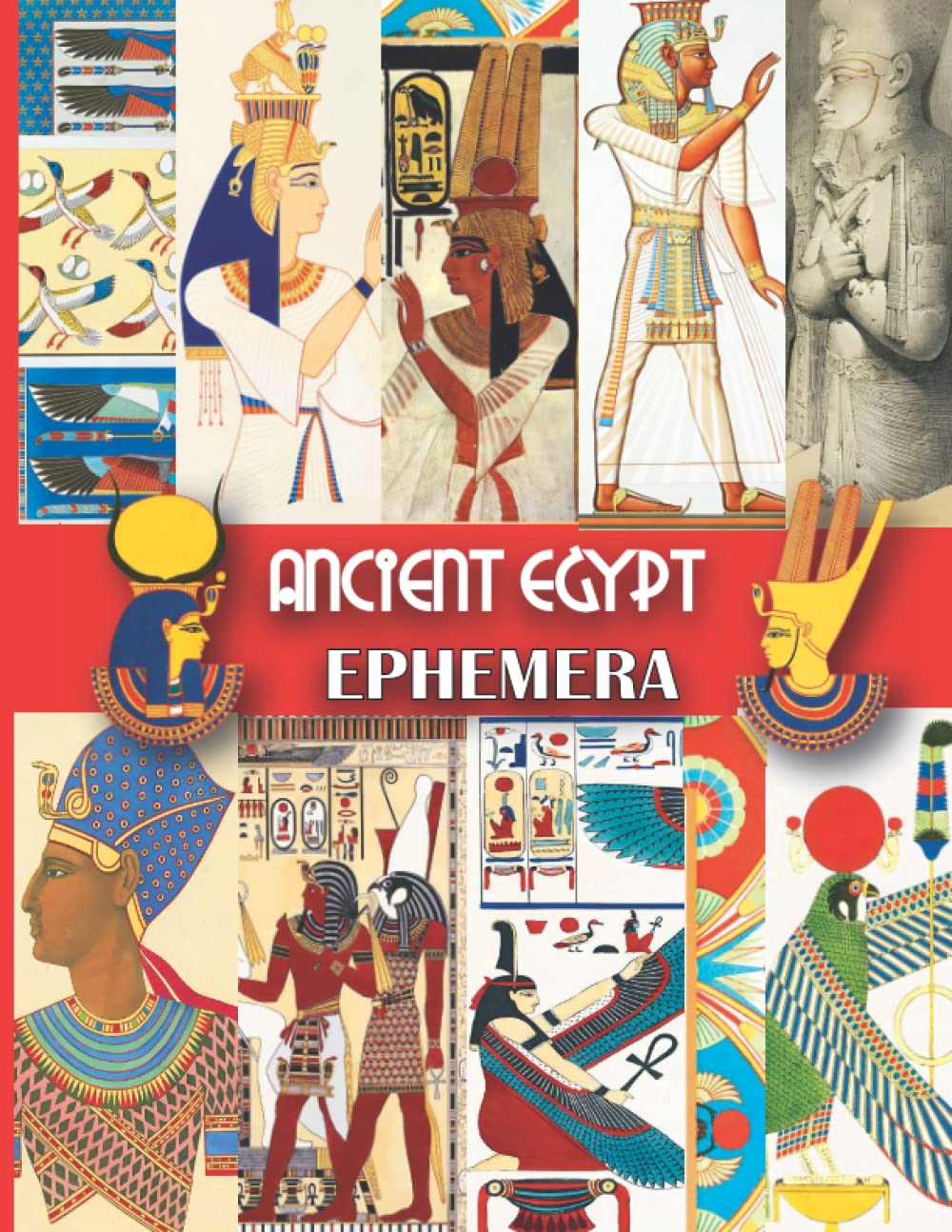 Ancient Egypt Ephemera: Ancient Egypt Scrapbook Paper, Scrapbooking ...