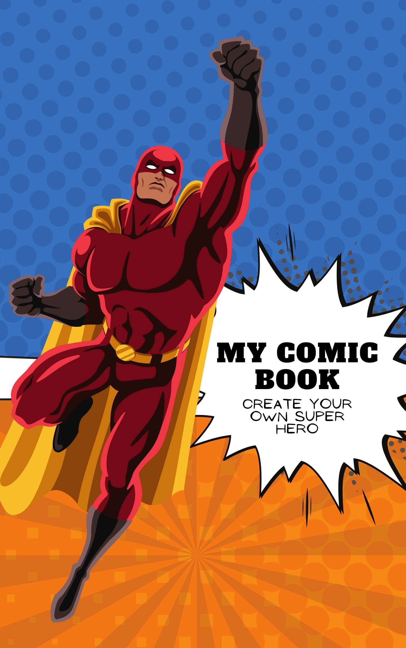 Blank Comic Book Superhero Series 5: (Digital Download) Draw Your Own ...