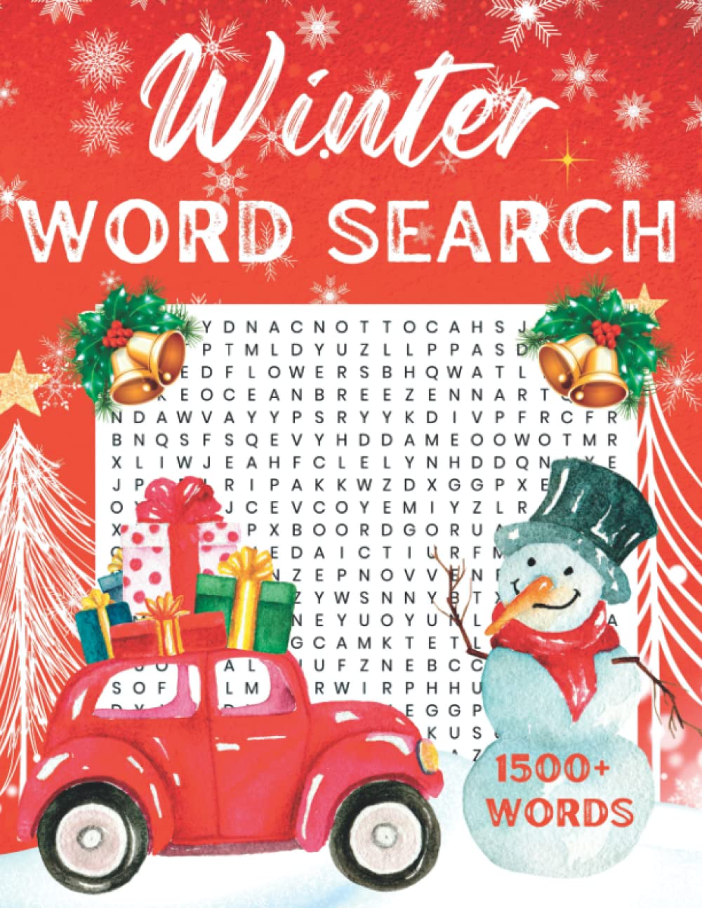 Winter Word Search: Large Print Christmas and Winter Themed Word Find ...