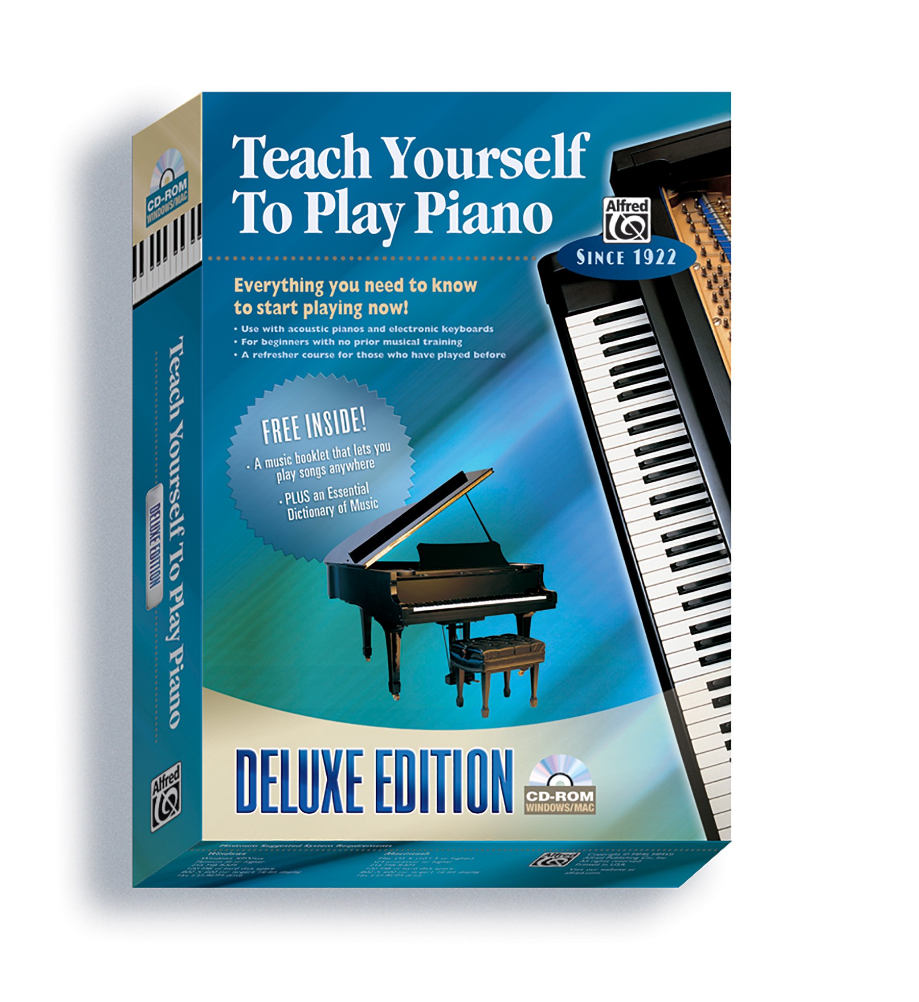 Alfred's Teach Yourself to Play Piano: Everything You Need to Know to ...