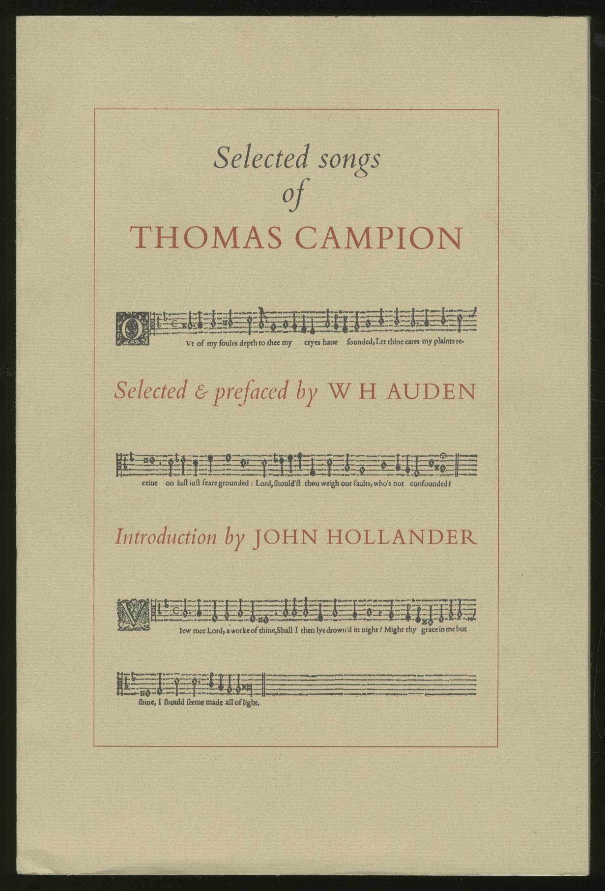 Selected Songs of Thomas Campion by Thomas Campion | Goodreads