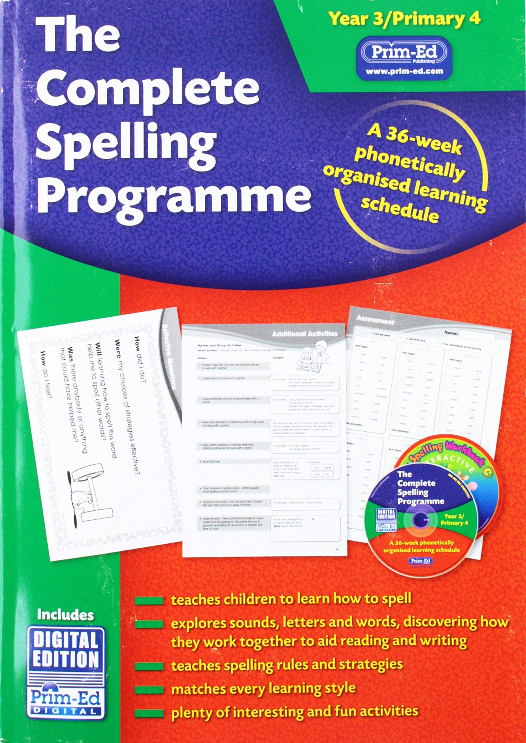 The Complete Spelling Programme Year 3/Primary 4: A 36-week ...