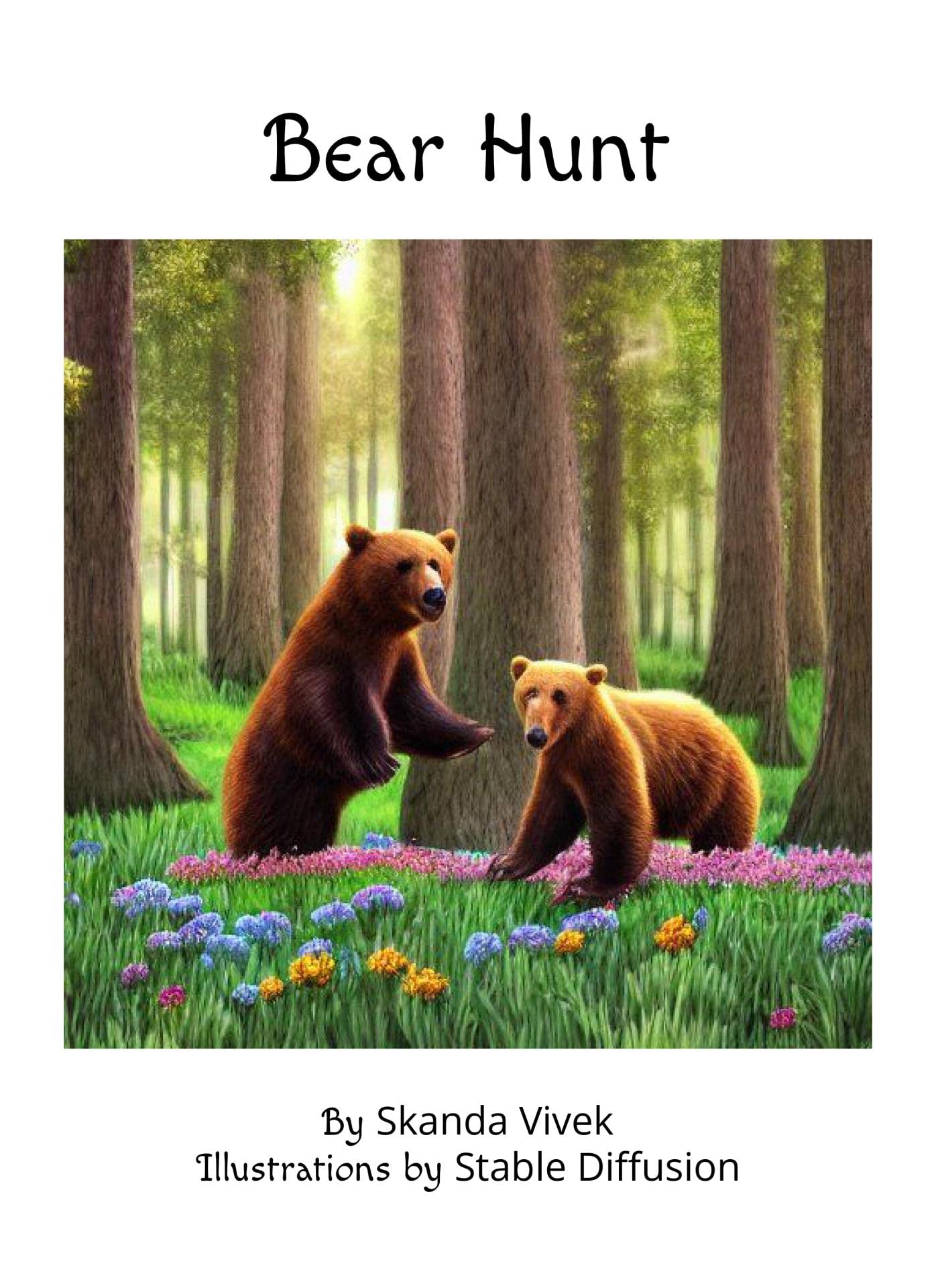 Bear Hunt: Classic kids story "Going on a Bear Hunt" with illustrations ...