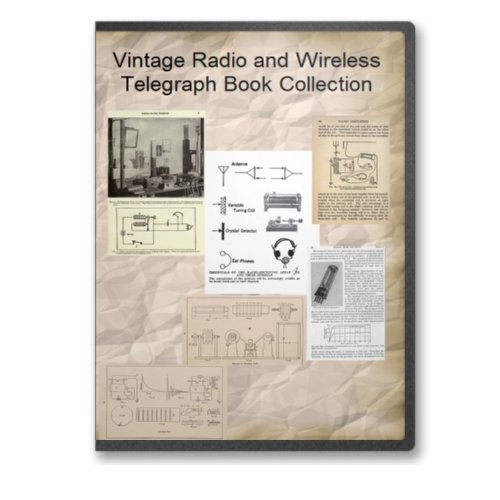 Vintage Radio and Wireless Telegraph Collection - 17 Historic Books by ...
