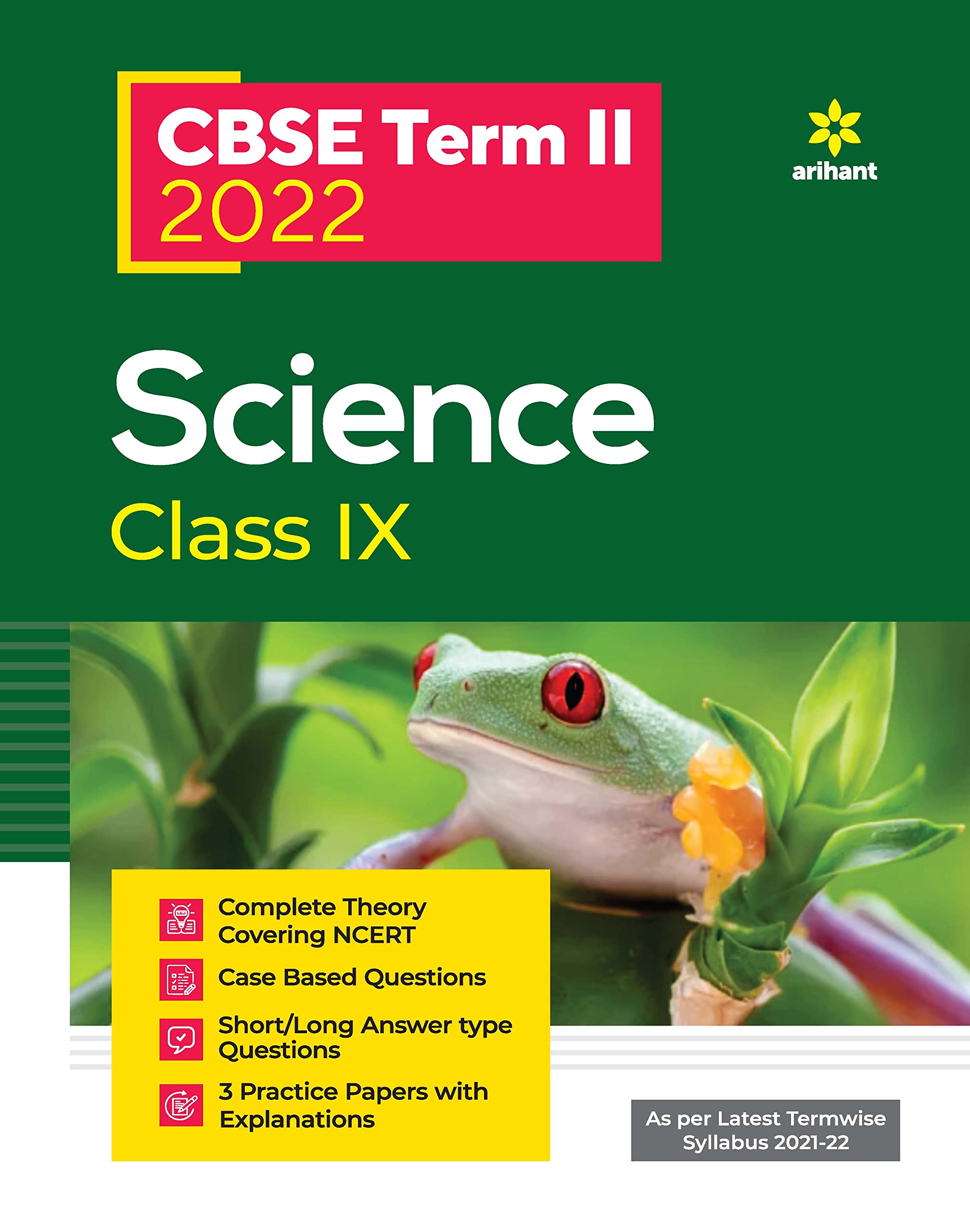 Arihant CBSE Science Term 2 Class 9 for 2022 Exam by Naman Jain | Goodreads