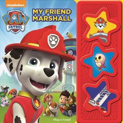 Paw Patrol : My Friend Marshall Play-a-Sound Board Book by Emily Skwish ...