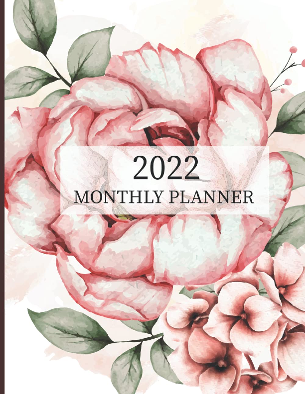 2022 Monthly Planner: 2021 See It Bigger Monthly Planner with Calendar ...