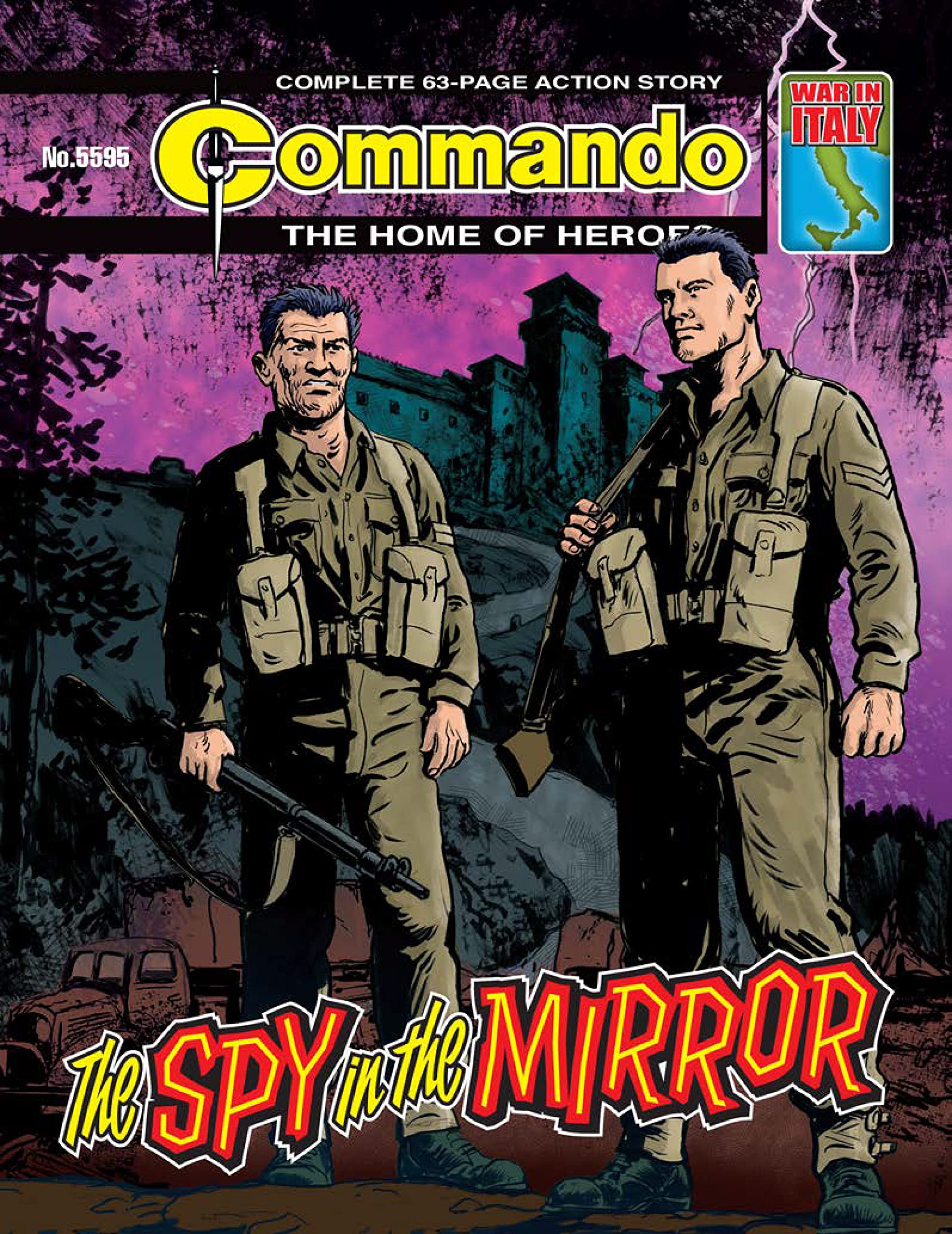 Commando #5595: The Spy In The Mirror by Dominic Teague | Goodreads
