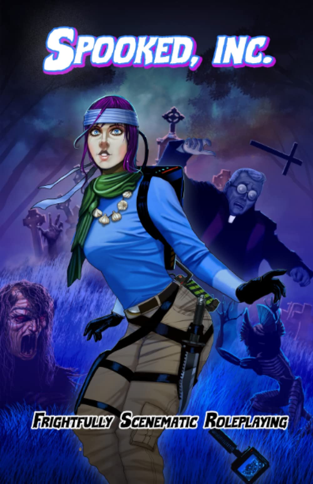 Spooked, Inc: Frightfully Scenematic Roleplaying by Brett M. Bernstein ...