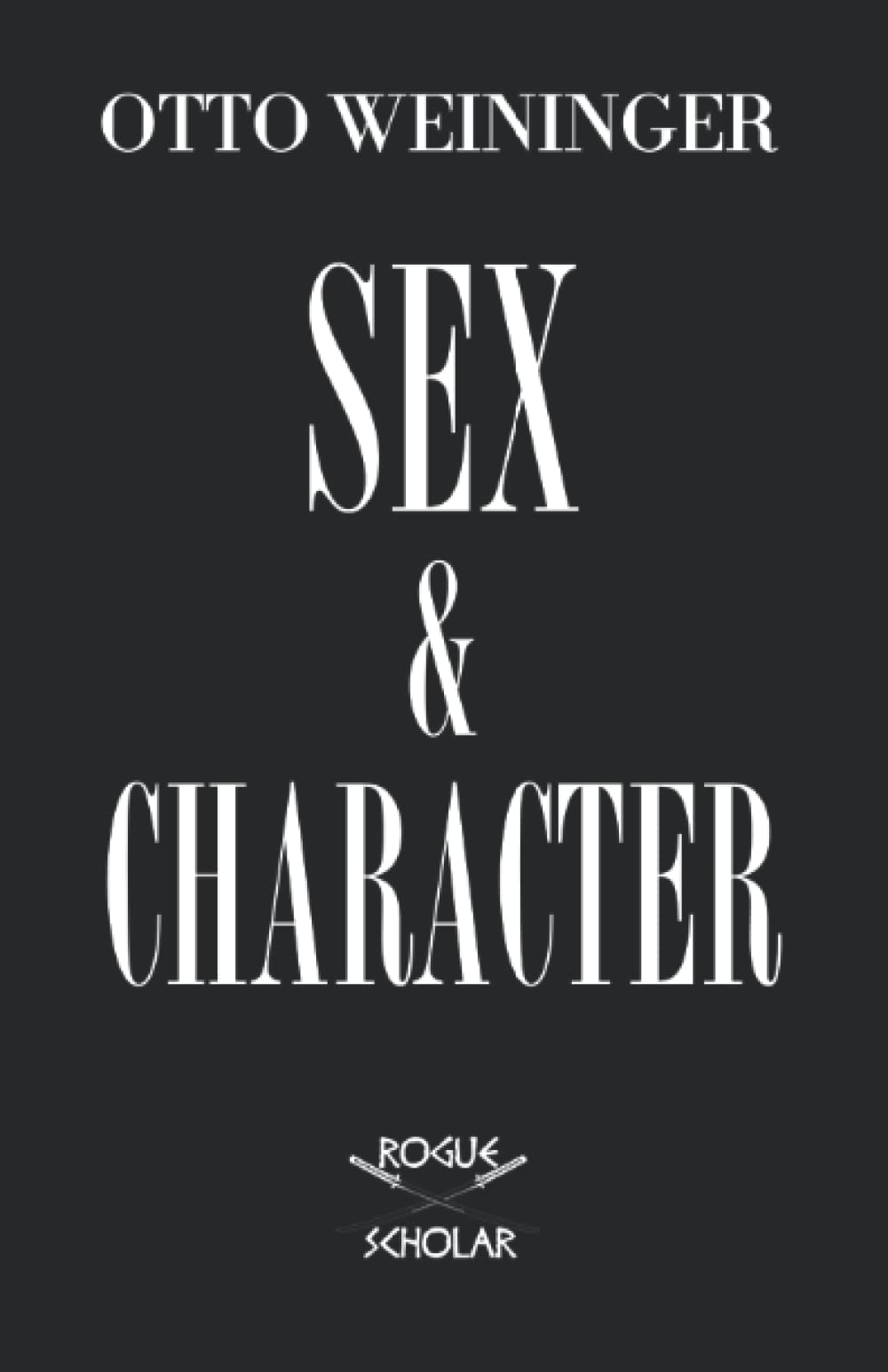 Sex and Character by Otto Weininger | Goodreads