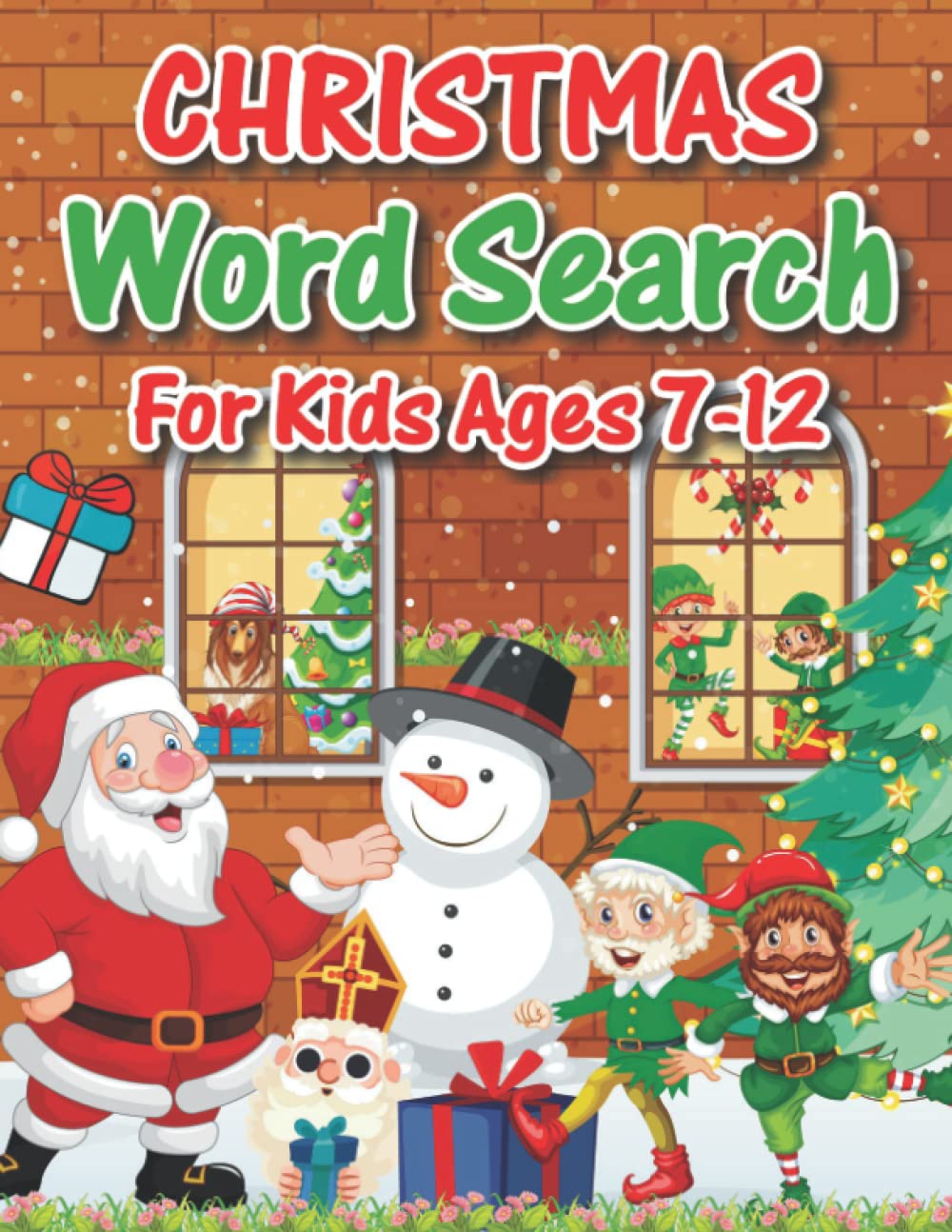 Christmas Word Search For Kids Ages 7-12: Christmas Word Search Puzzle ...