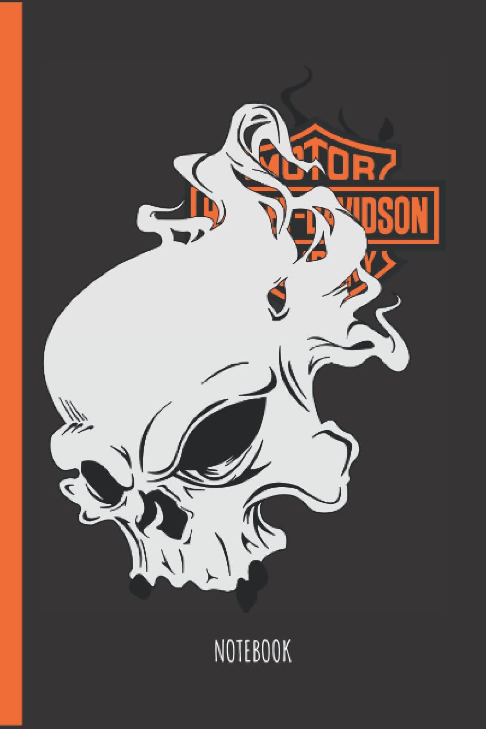 Harley Davidson Notebook: Harley Davidson Motorcycle Engine. by Brinda ...