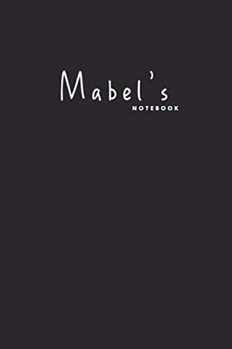Mabel's notebook: Unique Gift with name | Personalized Name Notebook ...