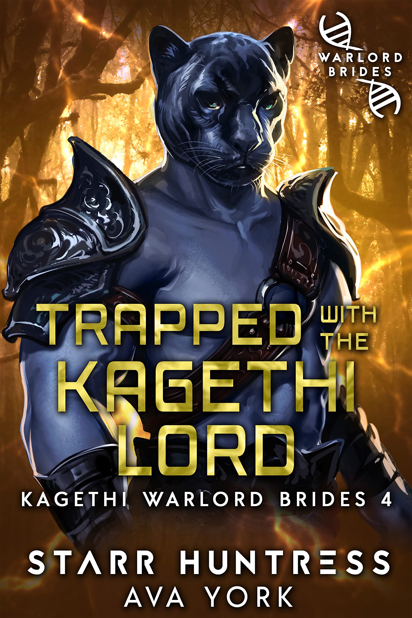 Trapped with the Kagethi Lord (Kagethi Warlord Brides #4) by Ava York ...