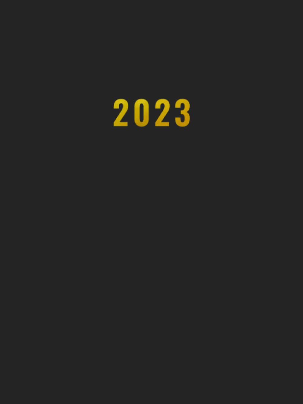 2023 Daily Planner One Page Per Day To View Dated From January 2023 To 