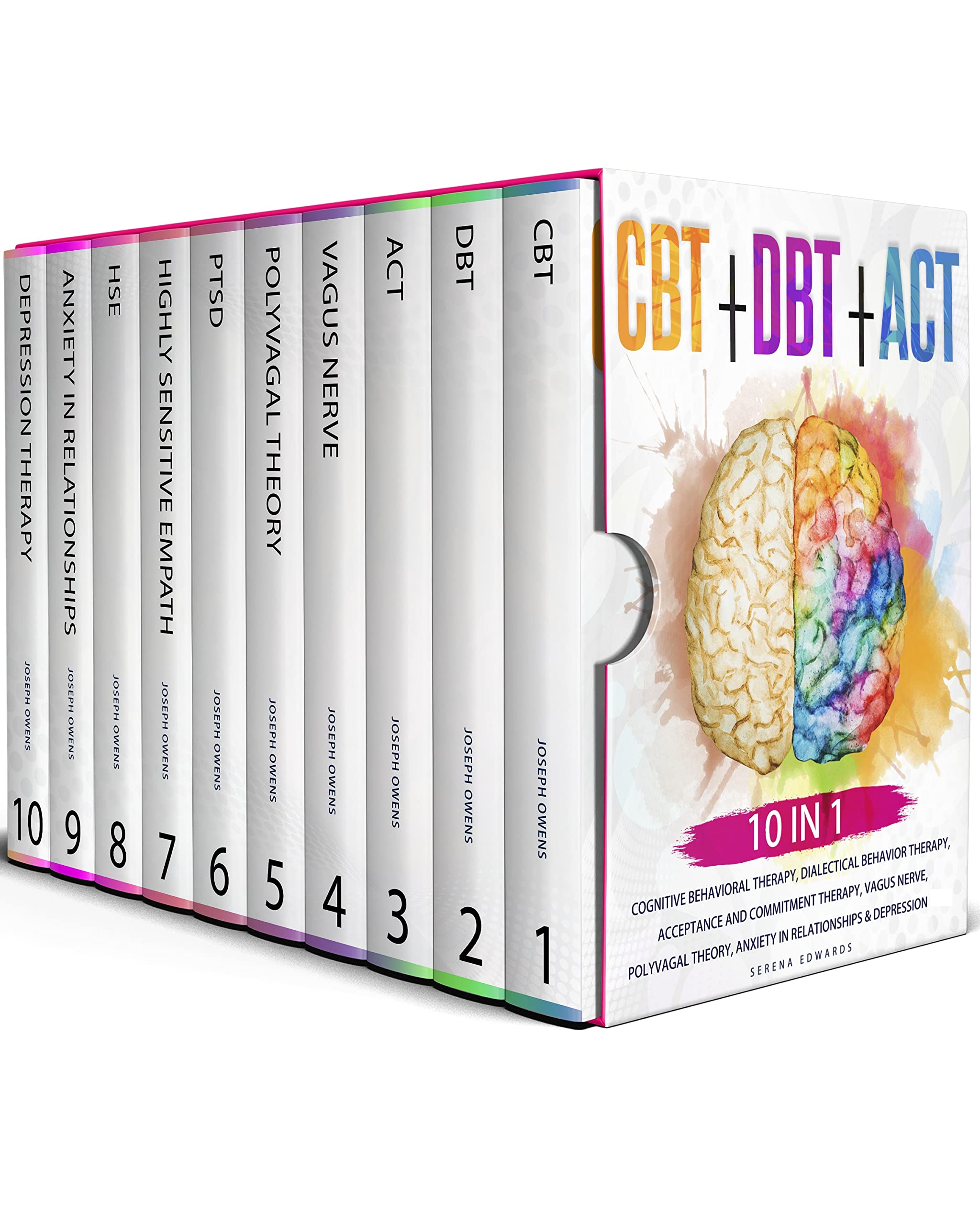 CBT + DBT + ACT: 10 In 1: Cognitive Behavioral Therapy, Dialectical ...