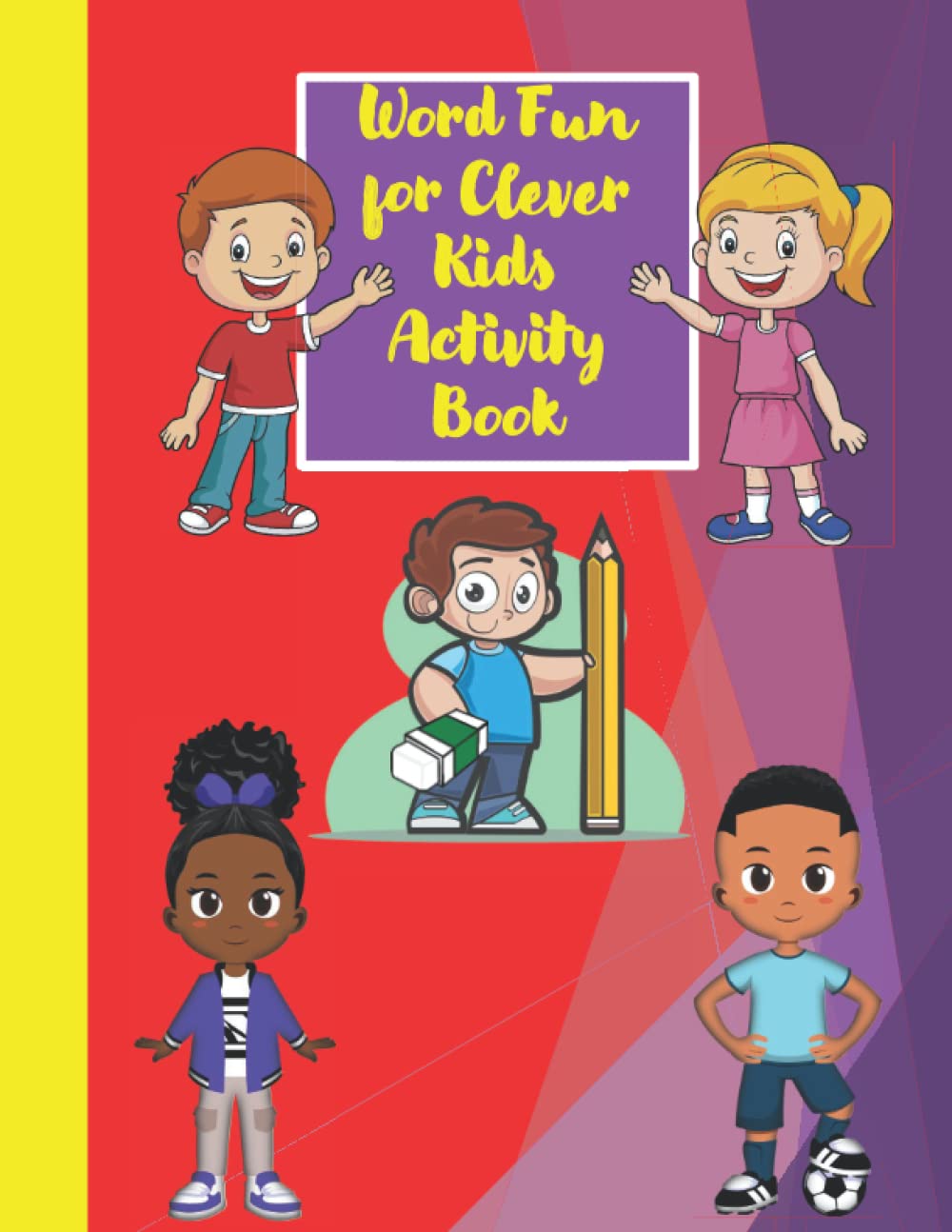 Word Fun for Clever Kids Activity Book: Word Scrambles and Word Search ...