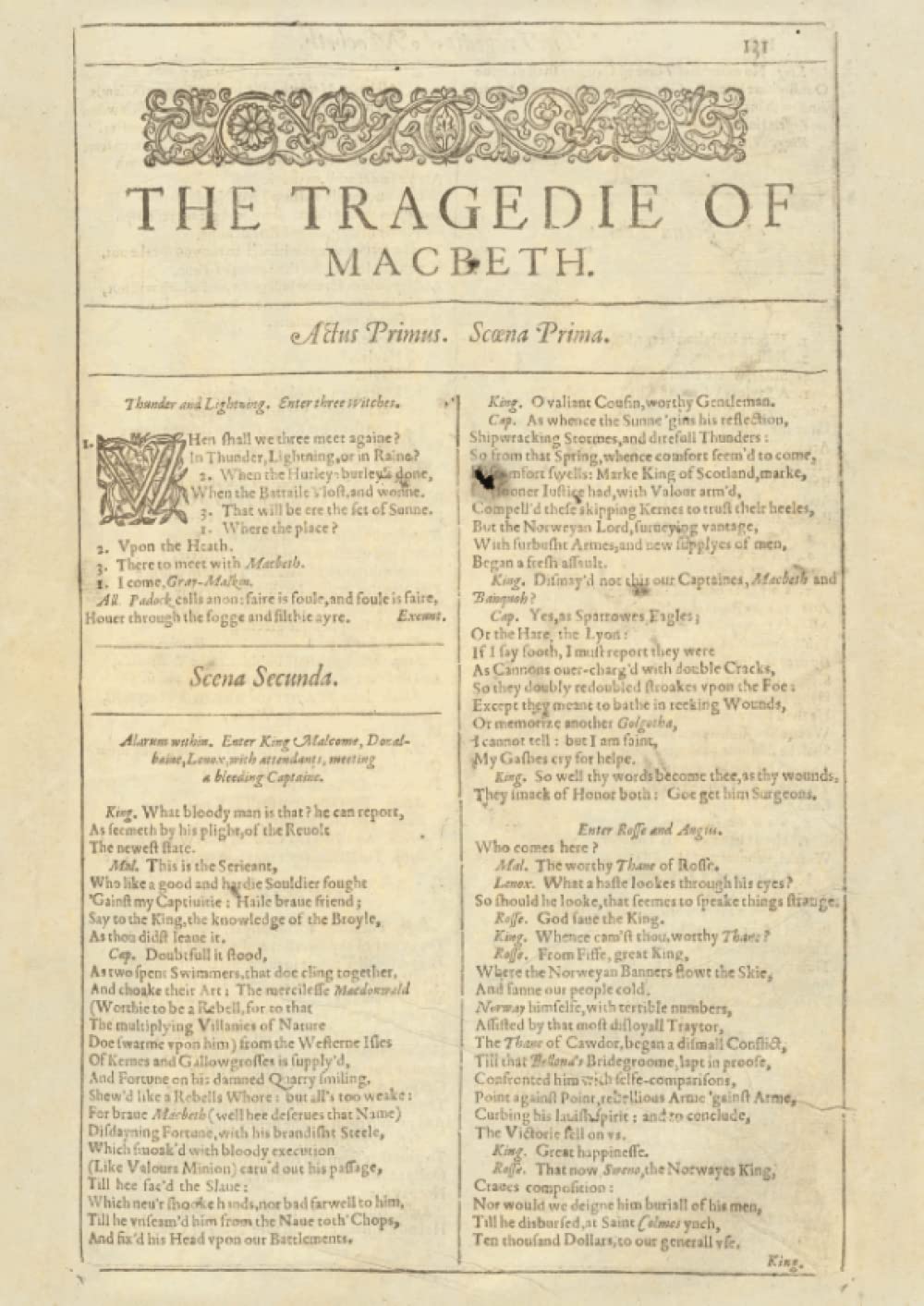 The Tragedy of Macbeth: Stage Play Format / Performance Acting Script ...