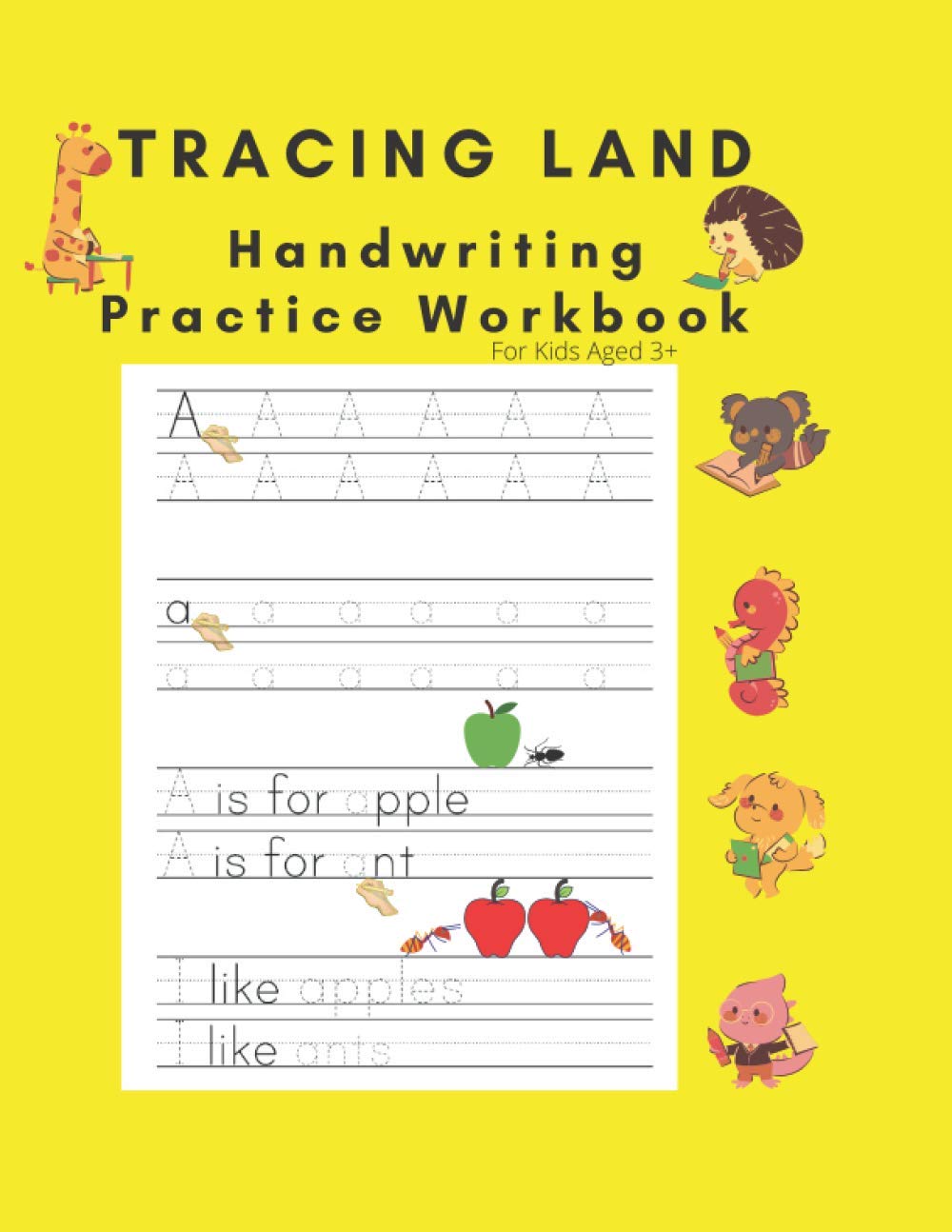 Tracing Land: Handwriting Practice Workbook for Kids 3+: Preschool ...