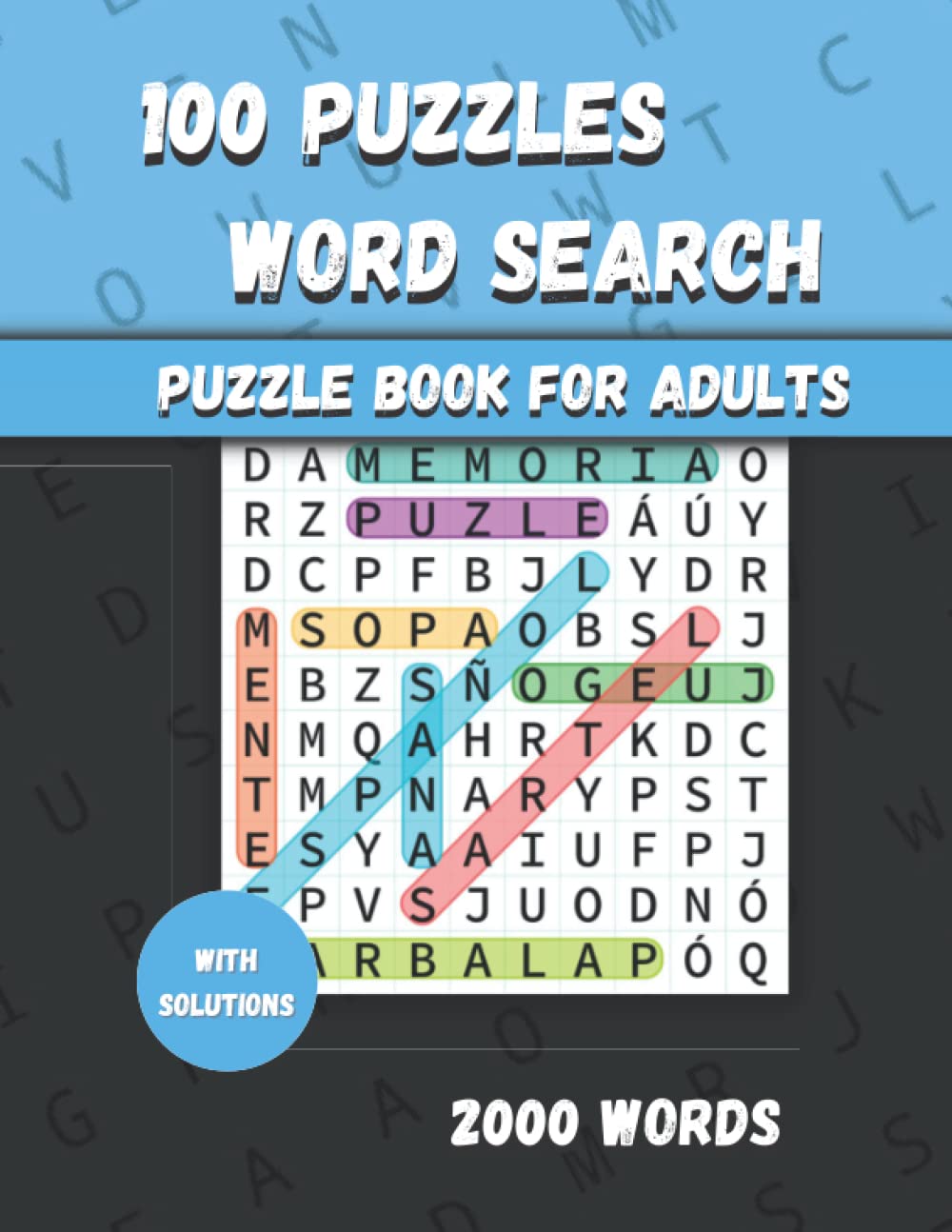 100+ Hard Word Search Puzzle Book for Adults: +2000 Words Word Search ...