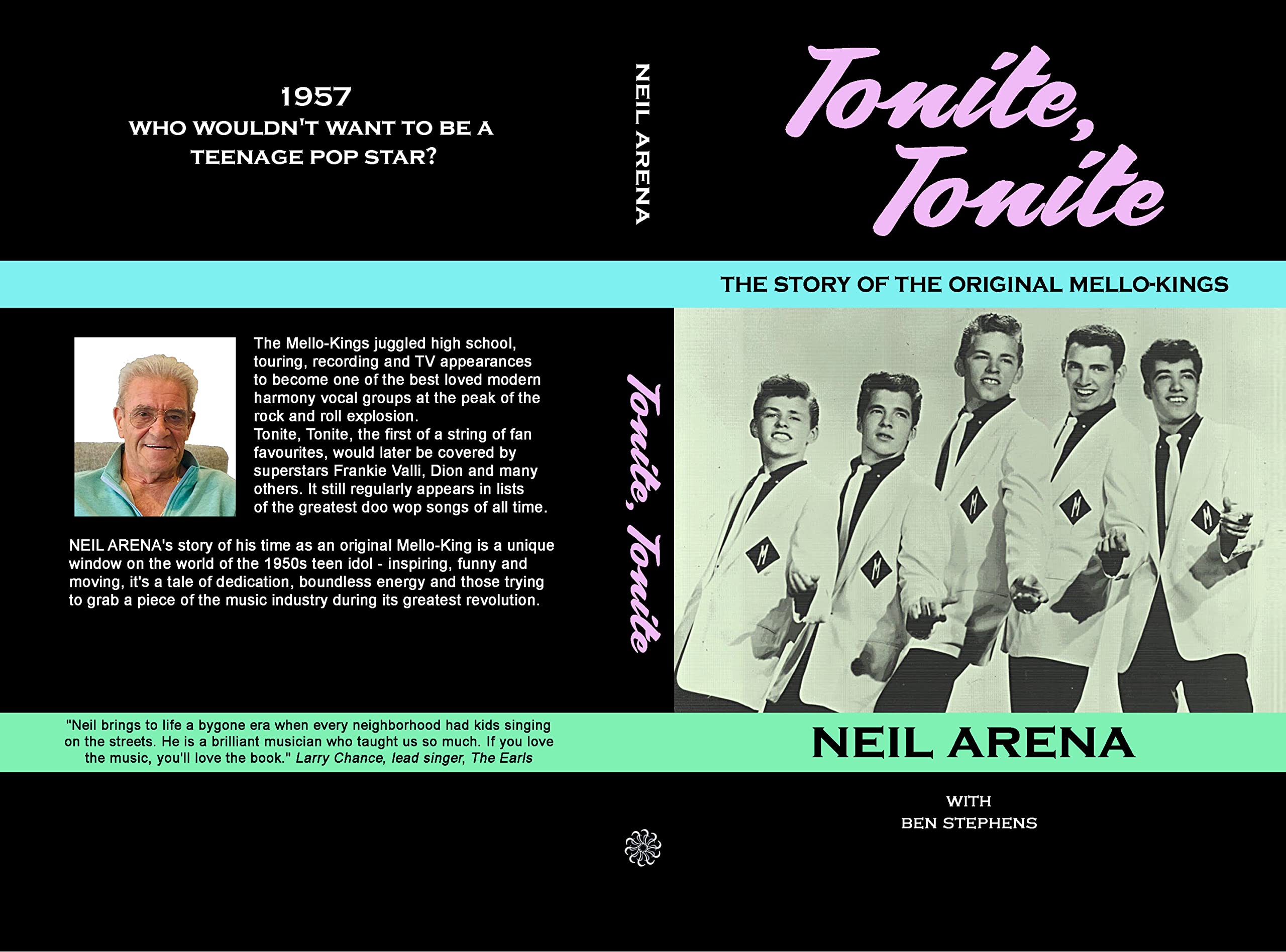 Tonite, Tonite: The Story of the Original Mello-Kings by Neil Arena ...