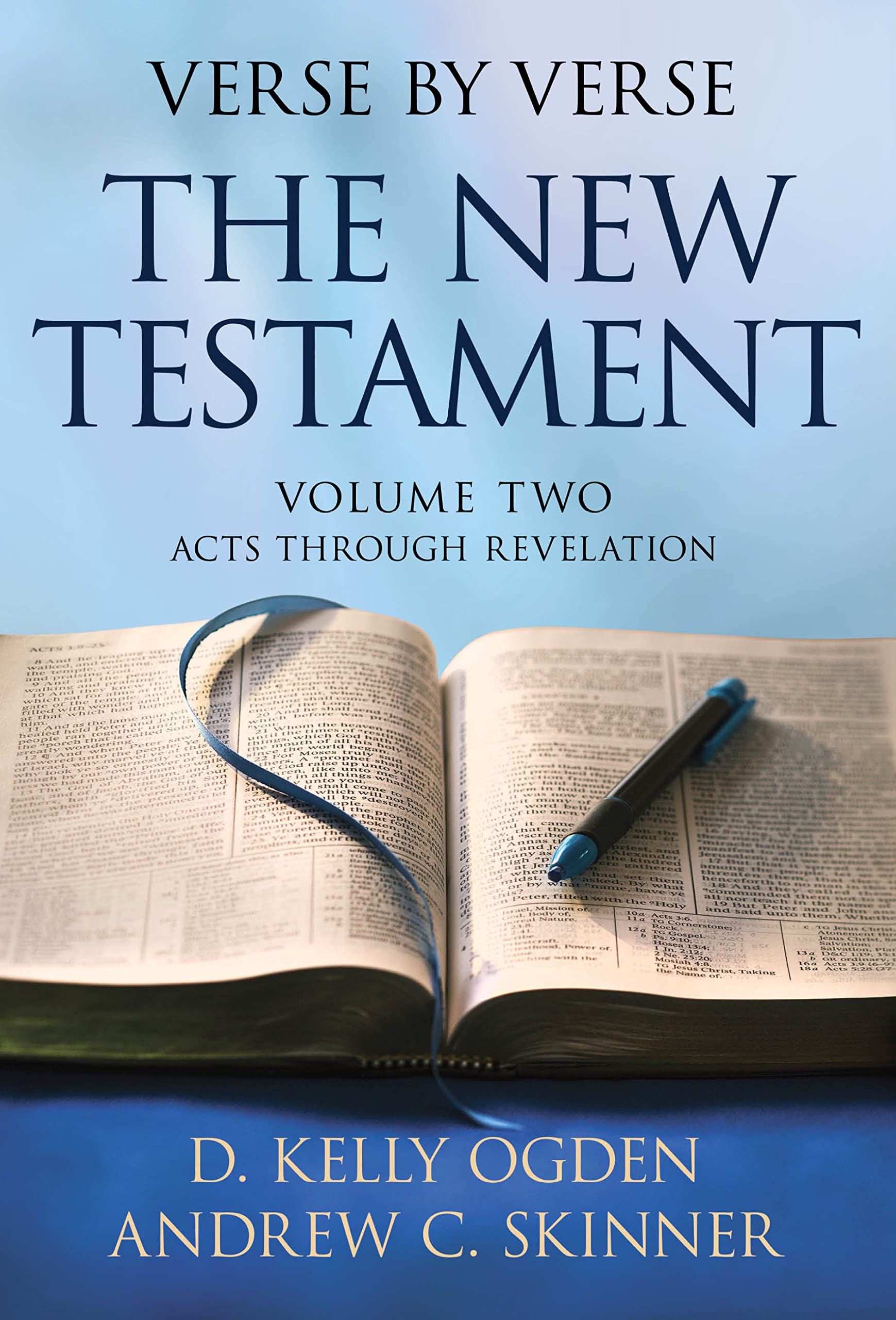 Verse by Verse, The New Testament, Volume 2: Acts Through Revelation by ...