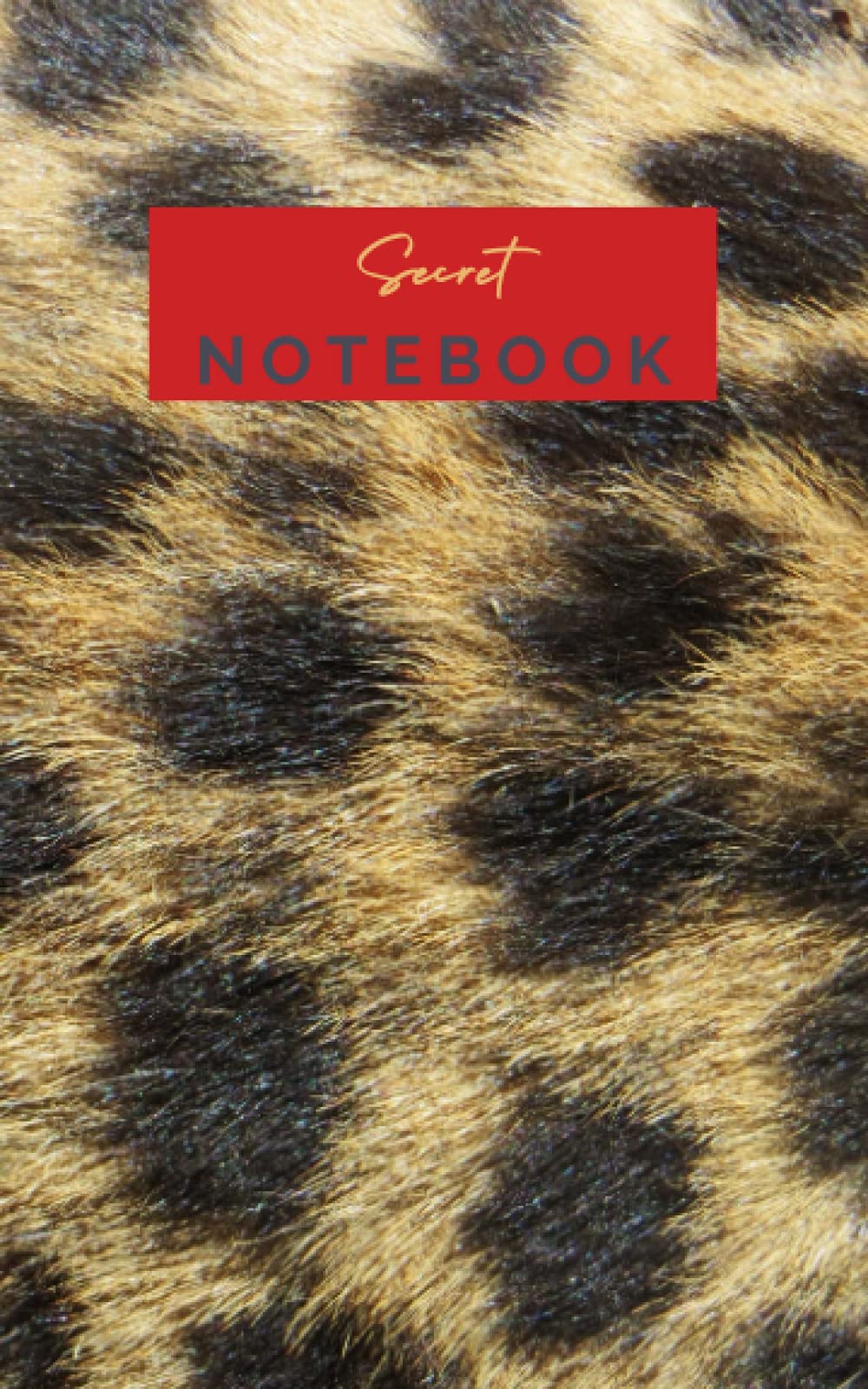 SECRET NOTEBOOK: A Leopard Print Pocket Notebook With Blank Interiors ...