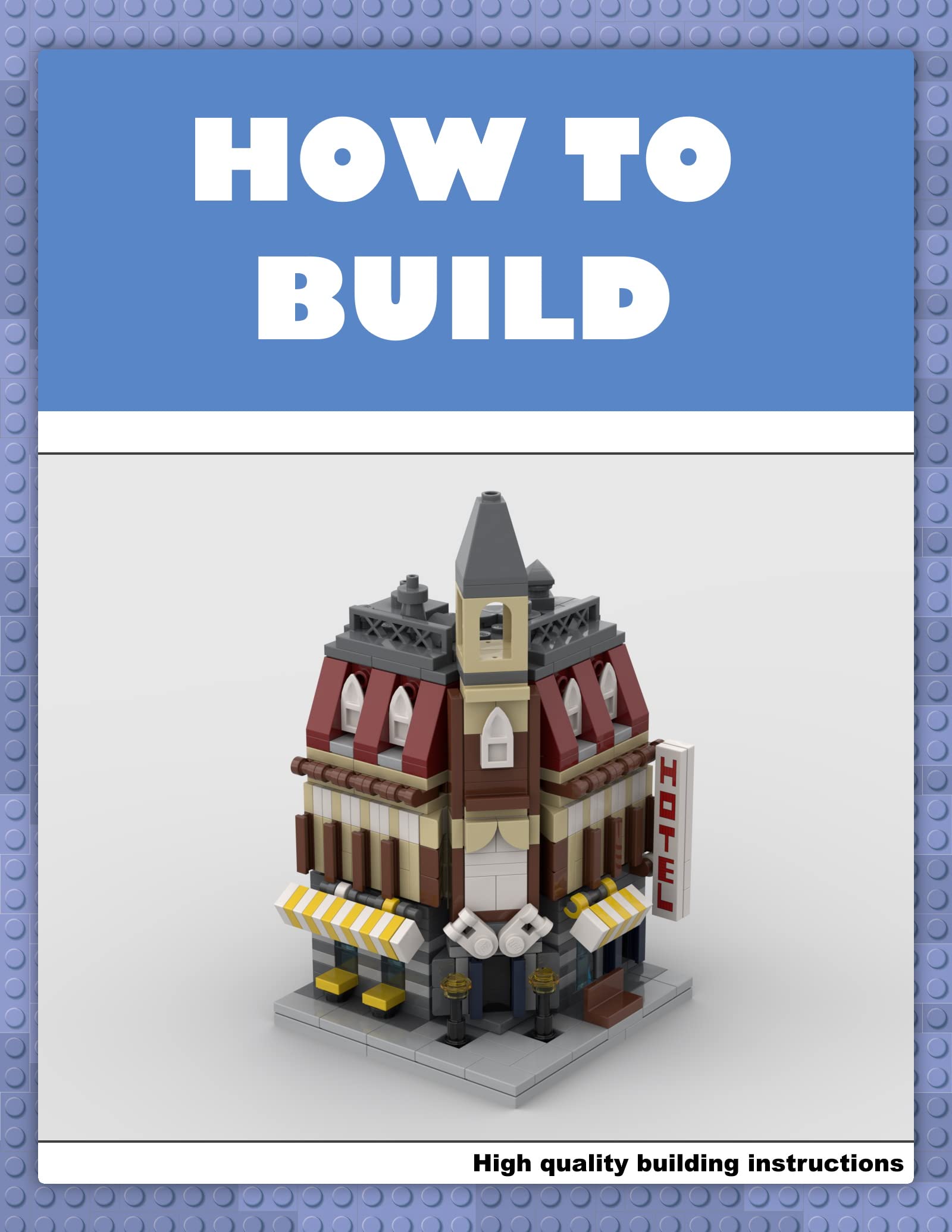 LEGO instructions - How to build a LEGO Mini Cafe Corner MOC by JP ...