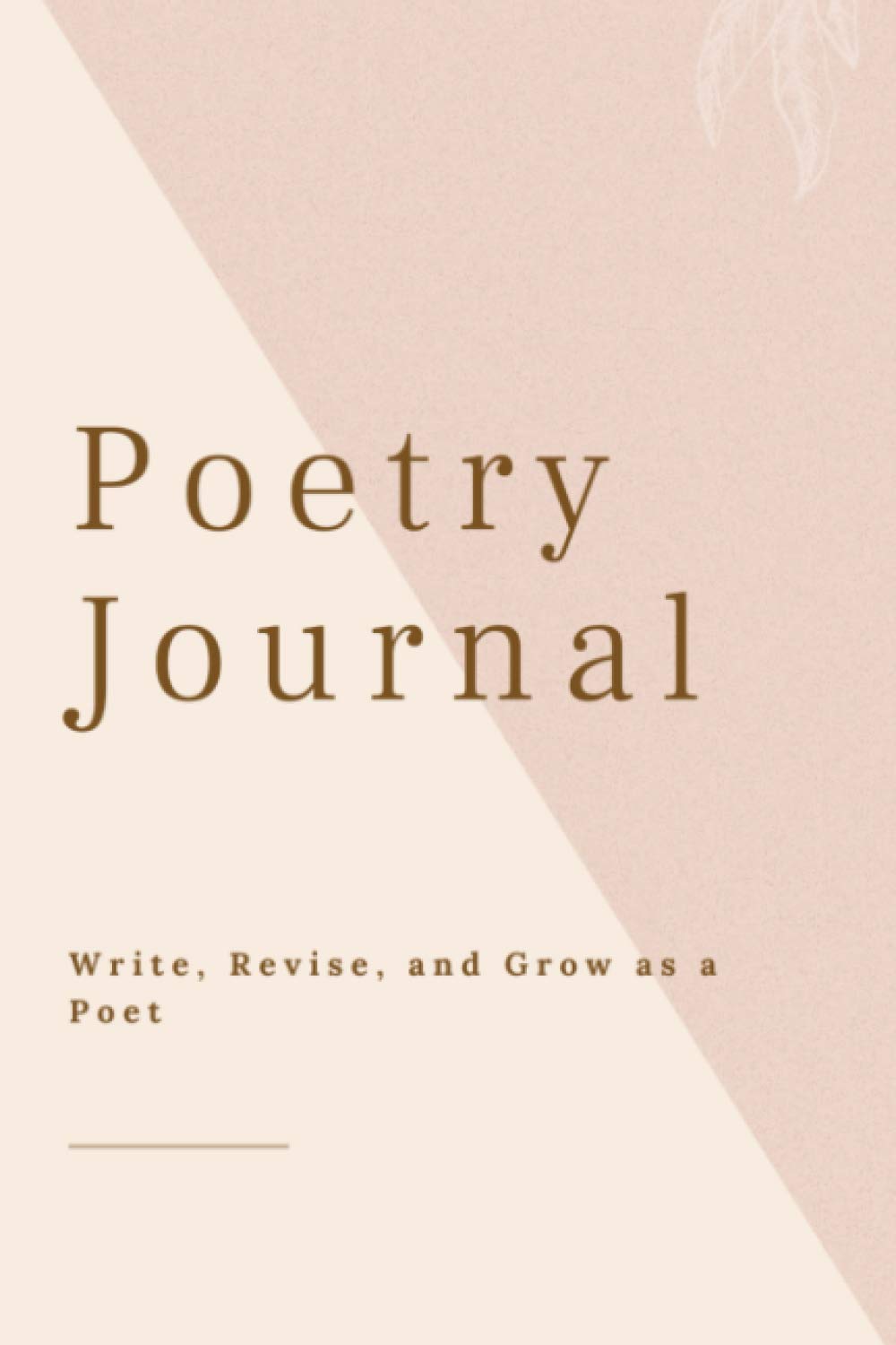 Poetry Journal Poetry Writing Journal: Poem Notebook Poets Journal by Organization Overload ...