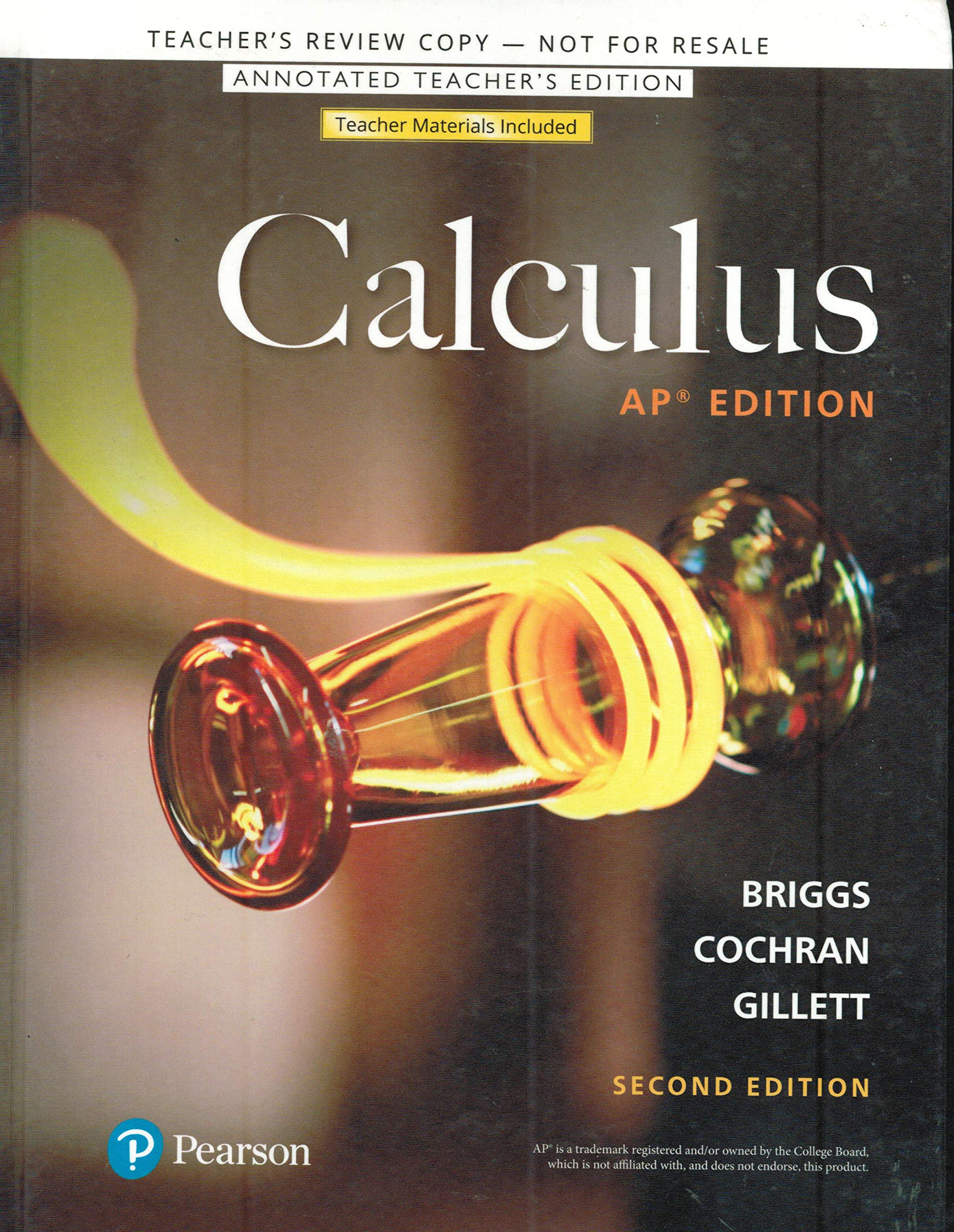 Calculus Annotated Teacher's Edition by William L. Briggs | Goodreads