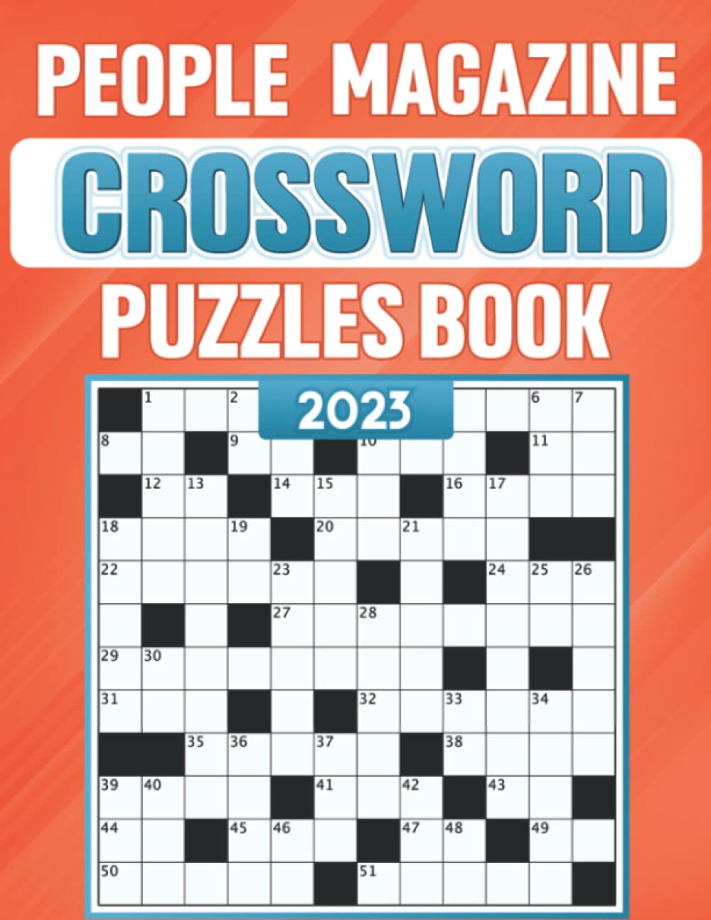People Magazine Crossword Puzzles Book 2023 Large print Easy And