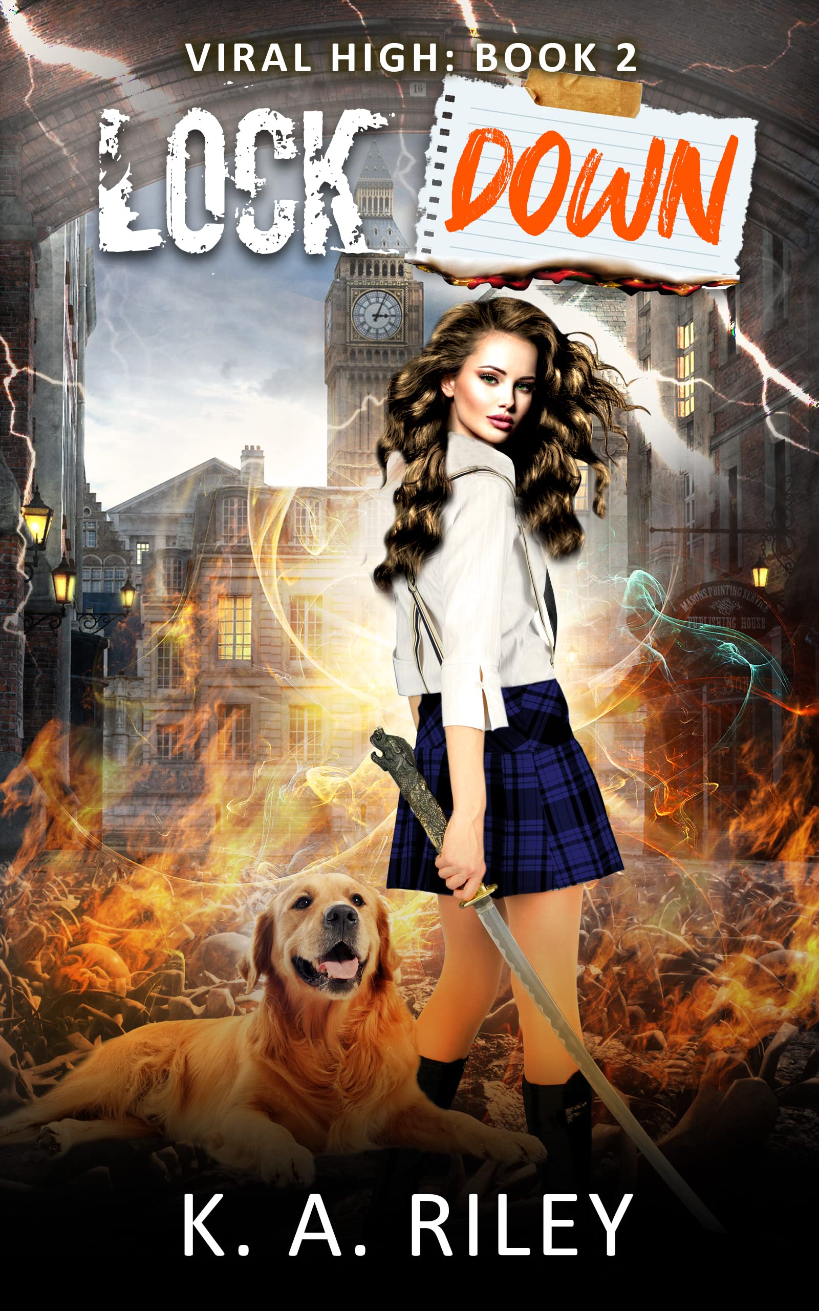 Lockdown (Viral High #2) by K.A. Riley | Goodreads