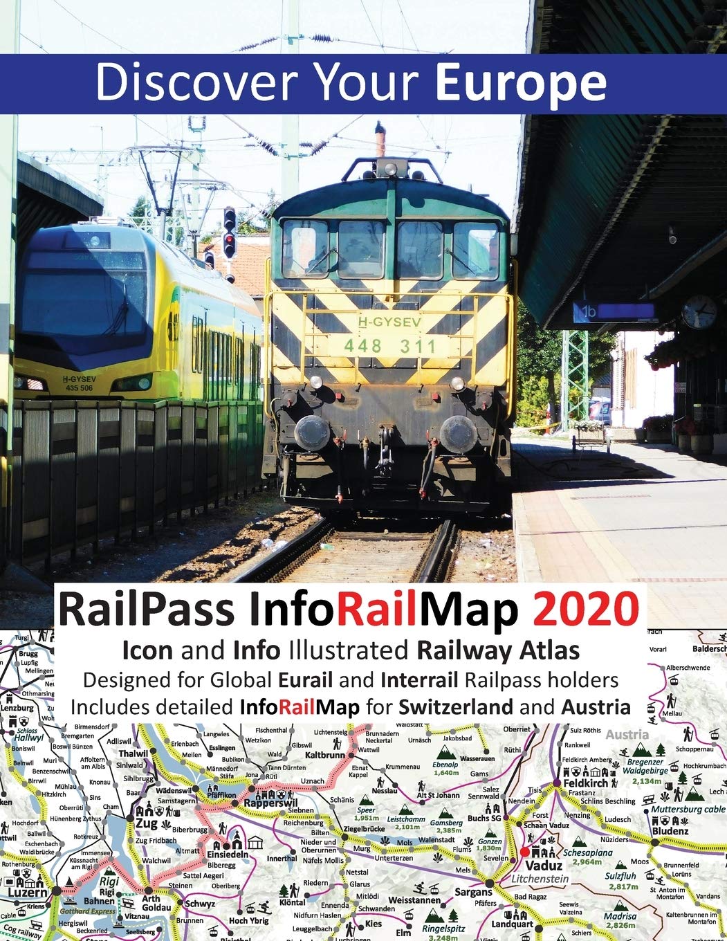 RailPass InfoRailMap 2020 - Discover Your Europe: Discover Europe with ...