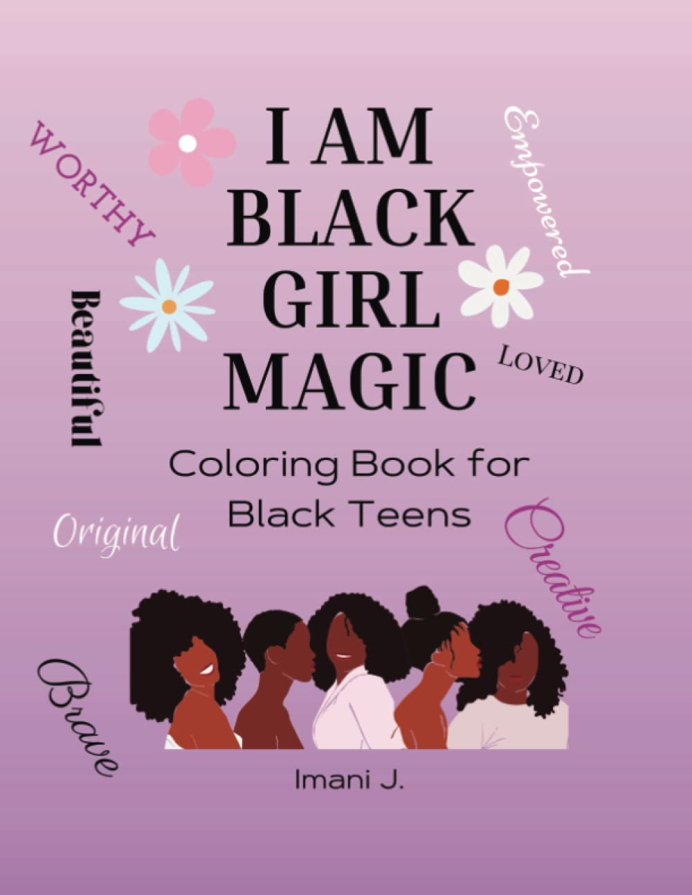 Black Girls Coloring Book Designed for Black & Brown Teen Girls ...
