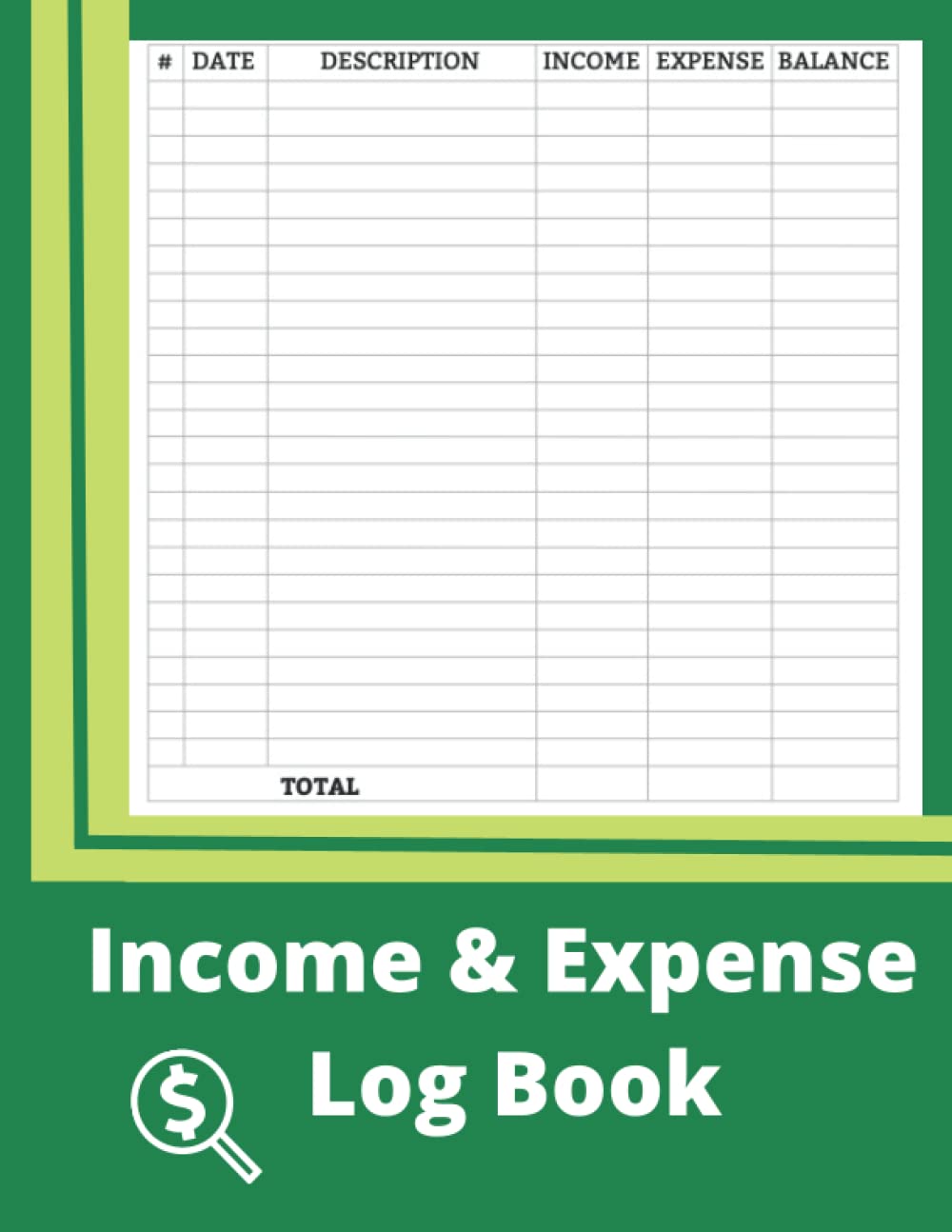 Income & Expense Log Book: Basic Income & Expense Tracking Book, Small ...
