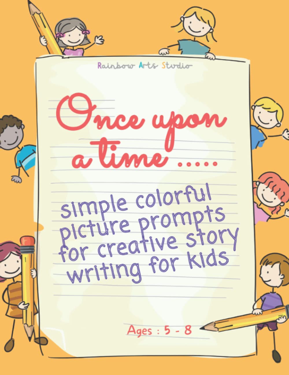Once Upon a Time – Simple colorful picture prompts for creative story ...