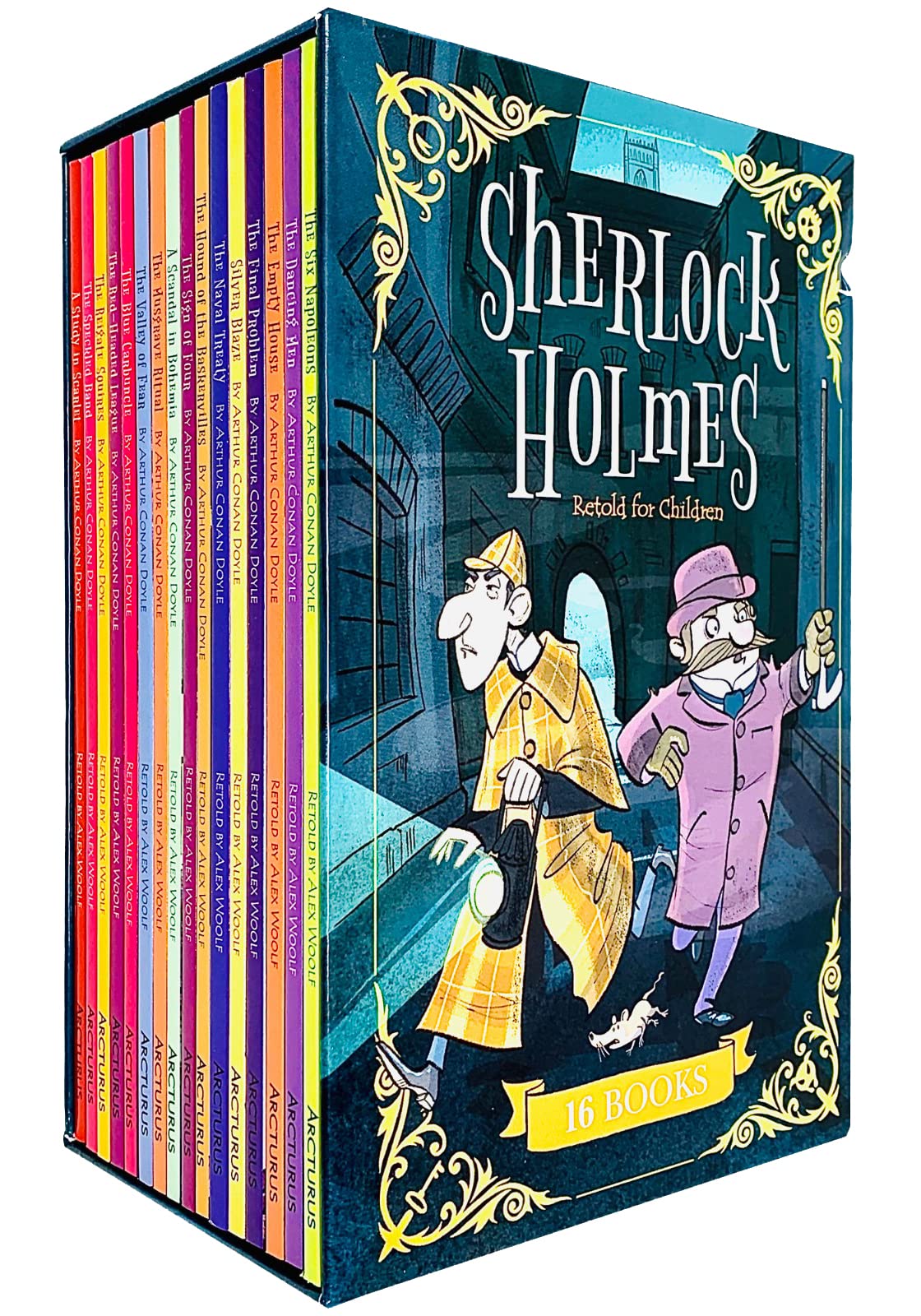 The Sherlock Holmes Retold for Children Collection 16 Books Box Set by ...