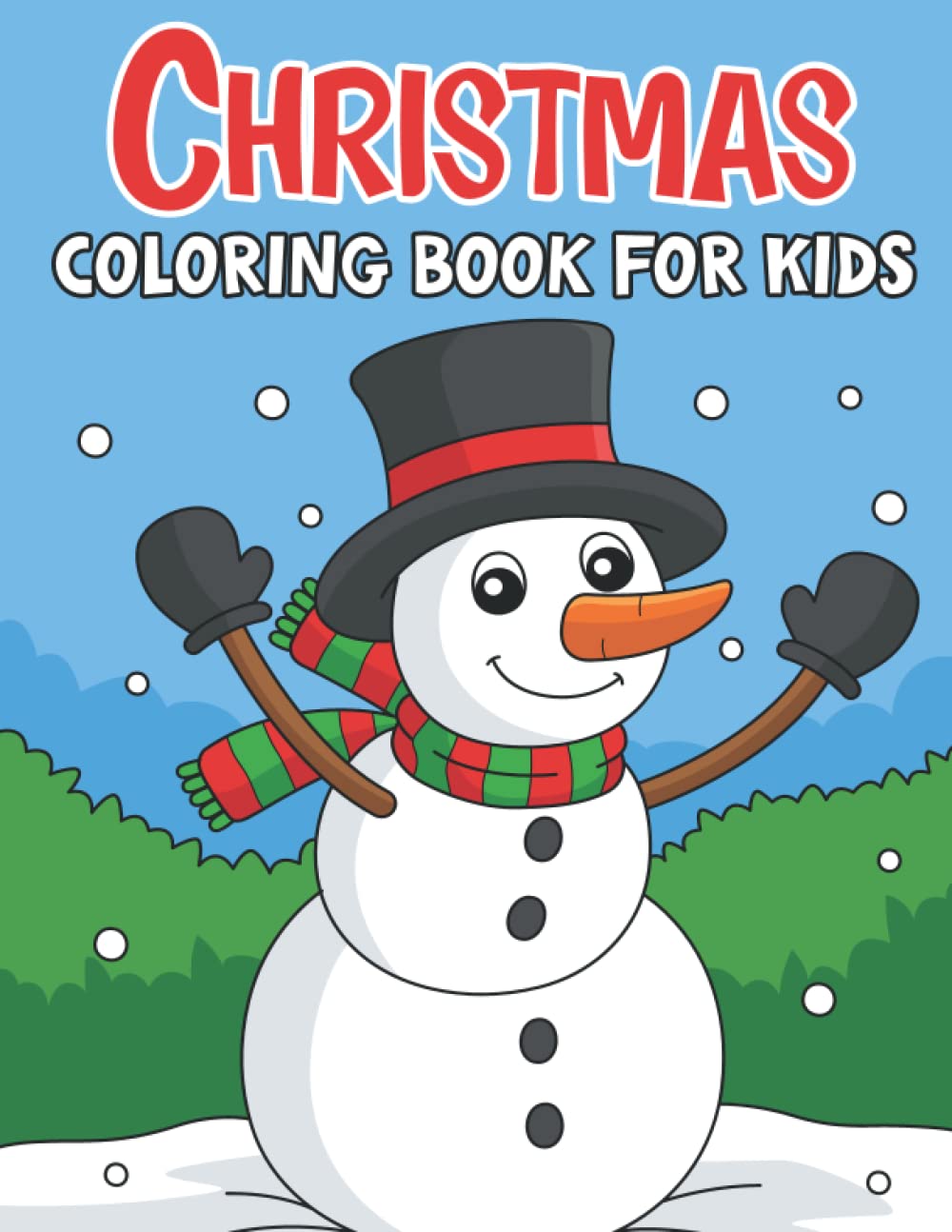Christmas Coloring Book for Kids: Fun Christmas Coloring Activity Book ...