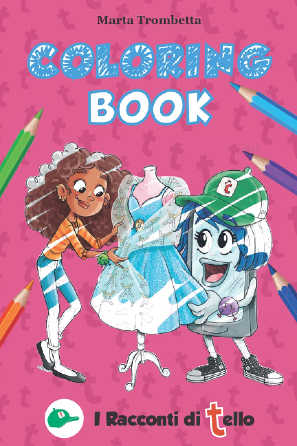 Libro da colorare da TelloWorld Coloring Book: Colora, ritaglia e crea ...