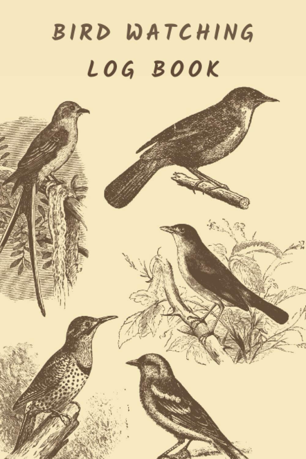 Bird Watching Log book: Birding Journal Sketchbook to Track Bird ...
