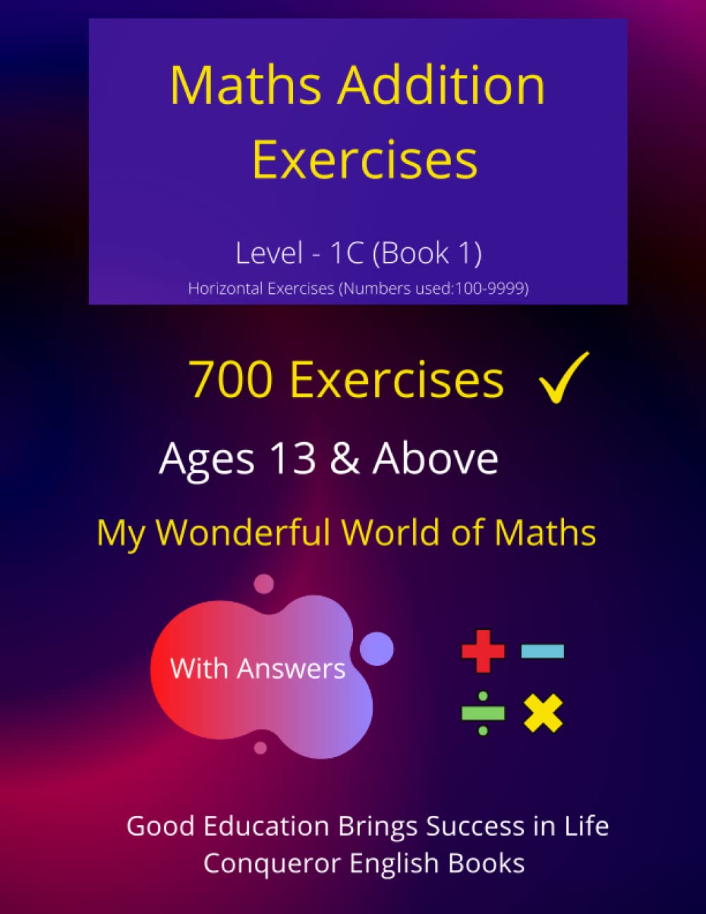 Maths Addition Exercises Level 1C Book 1 50 Pages Of Fun Addition Maths Addition Exercises Level 1C Book 1 50 Pages Of Fun Addition