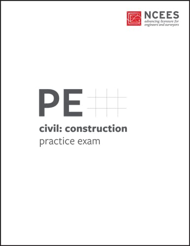 PE Civil: Construction Practice Exam by NCEES | Goodreads