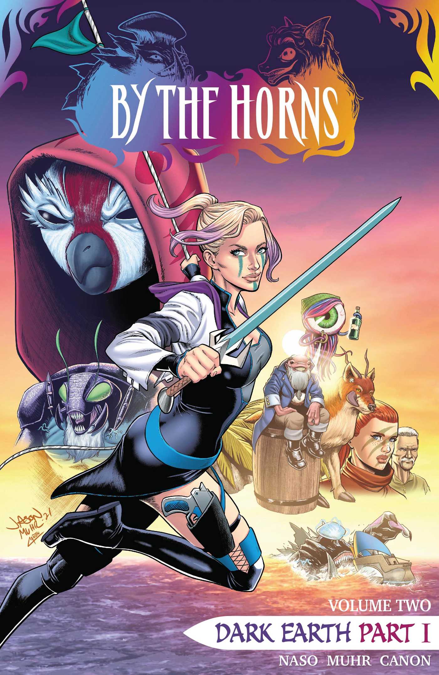 By the Horns Vol. 2: Dark Earth Part 1 (2) by Markisan Naso | Goodreads