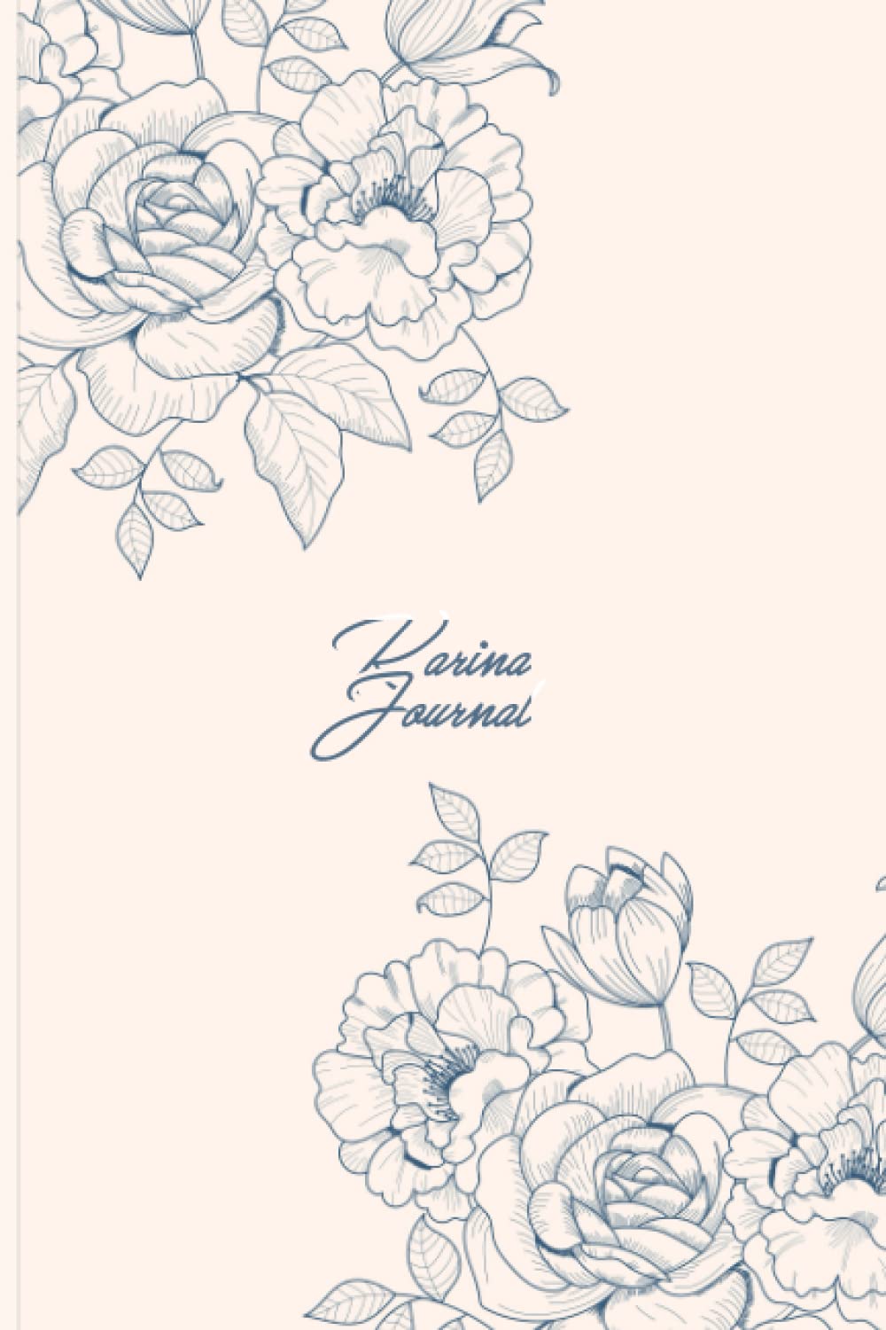 Karina Journal : Lined Book Journal, Notebook for Women and Girls ...