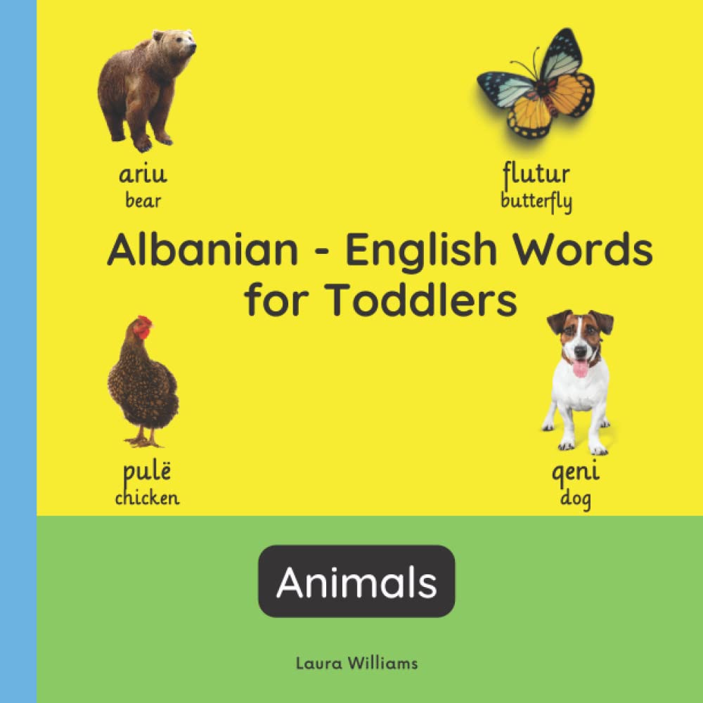 Albanian - English Words for Toddlers - Animals: Teach and Learn ...