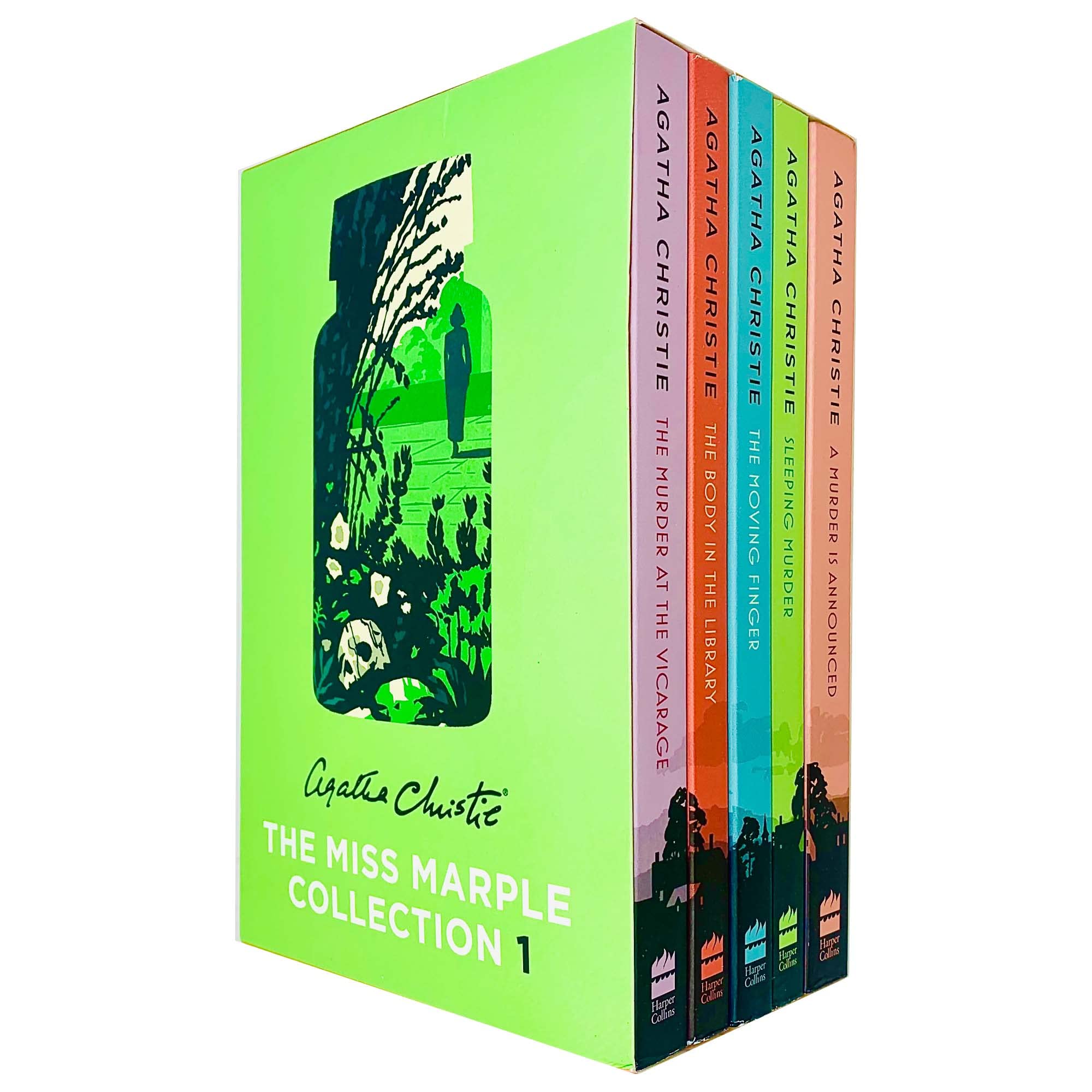 Miss Marple Mysteries Series Books 1 - 5 Collection Set by Agatha ...