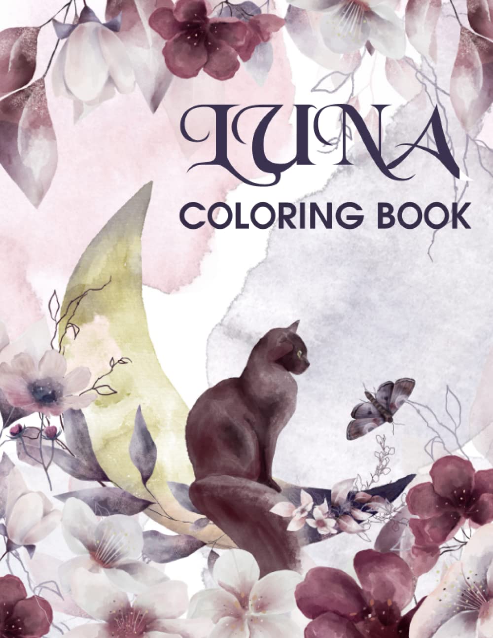 Luna Coloring Book: Amazing Colouring Book For Kids And Adults by Troy ...
